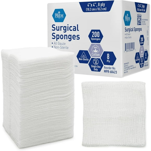 4X4 Gauze Sponges