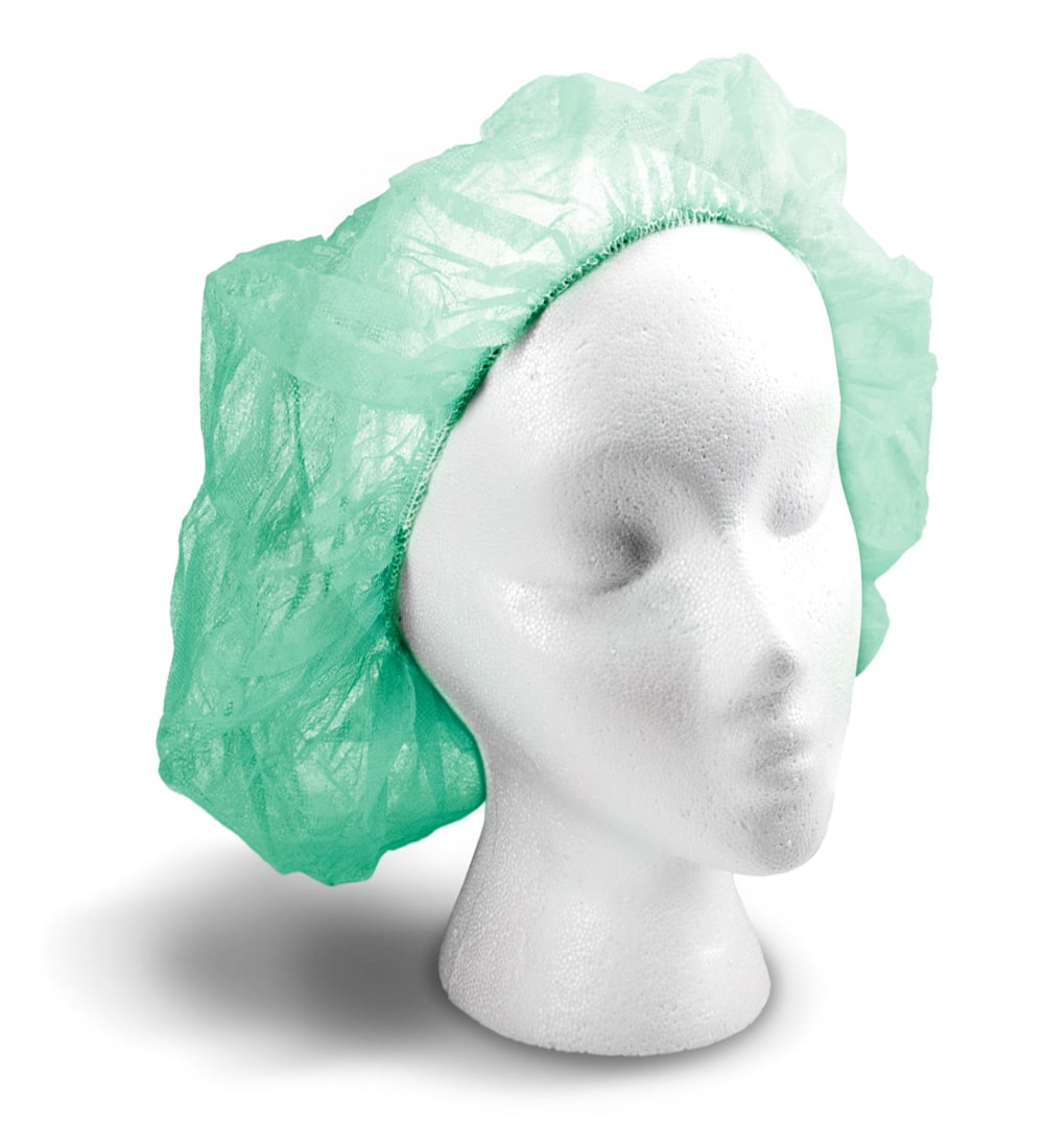 MedPride Nurse Caps, 24", Green, Box of 100 - Walmart.com