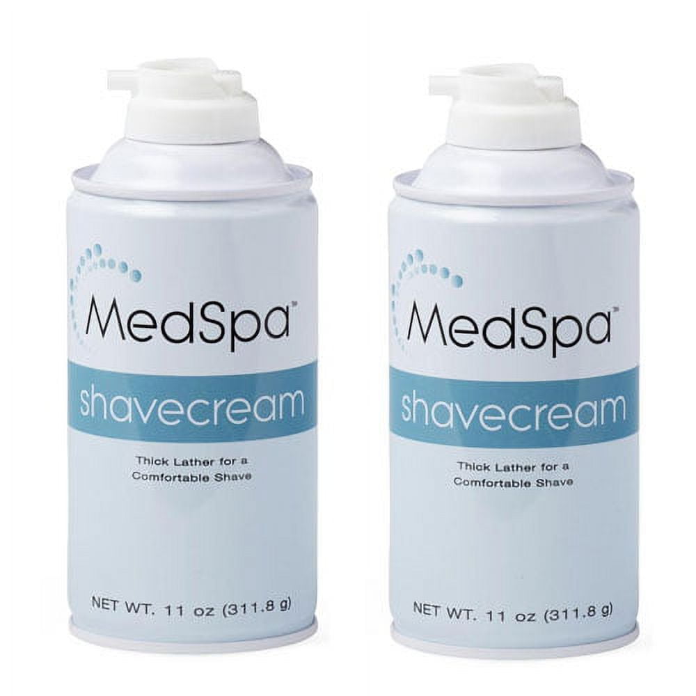 MedSpa Shaving Cream 11 oz, 2/PK MDS191101 - Walmart Business Supplies