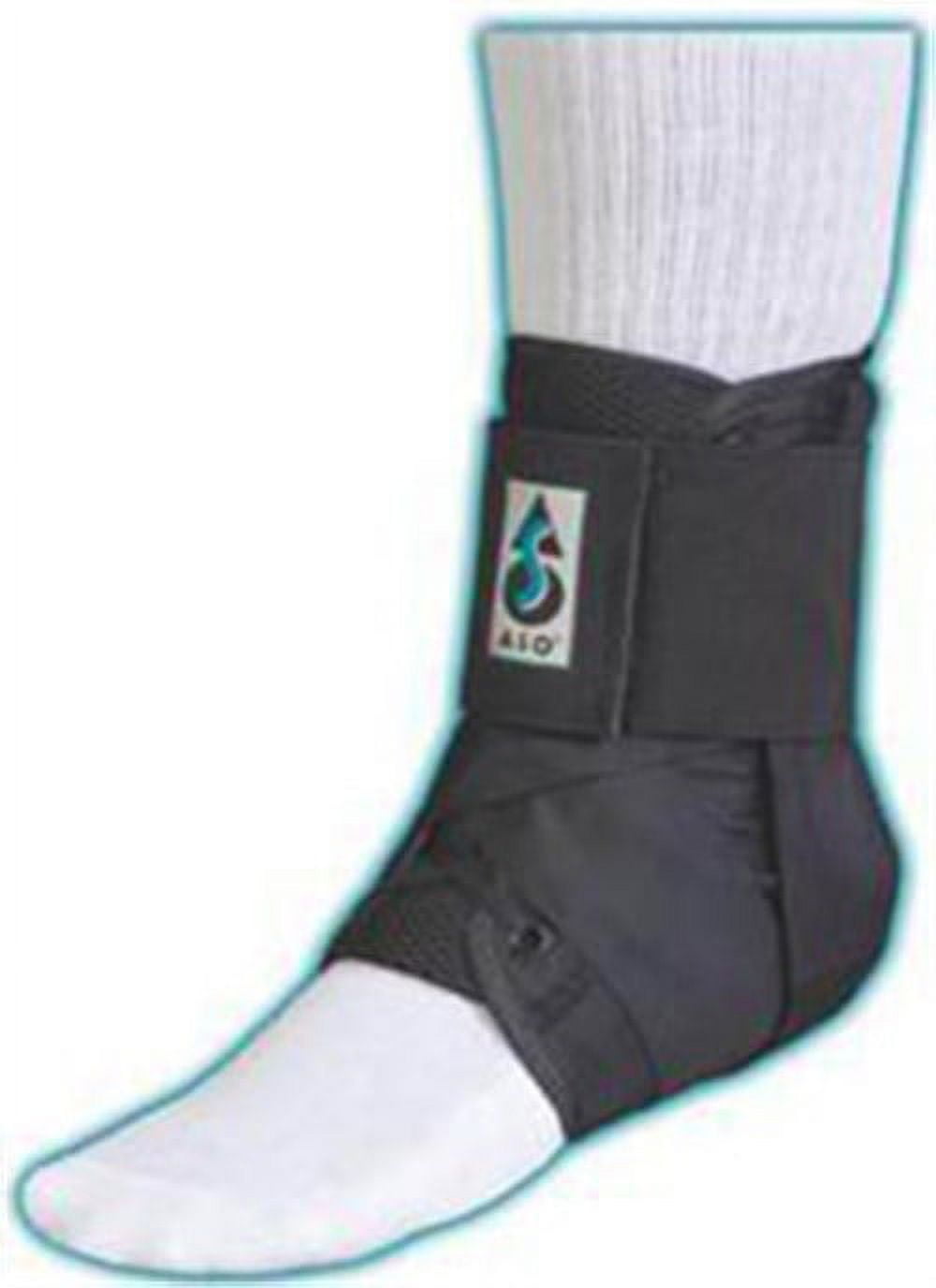 MedSpec ASO w/ Plastic Stays Ankle Stabilizer, White, Small - Walmart.com