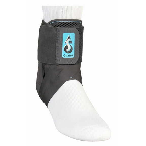 Med Spec ASO Ankle Stabilizer Orthosis, Black, Large - Walmart.com