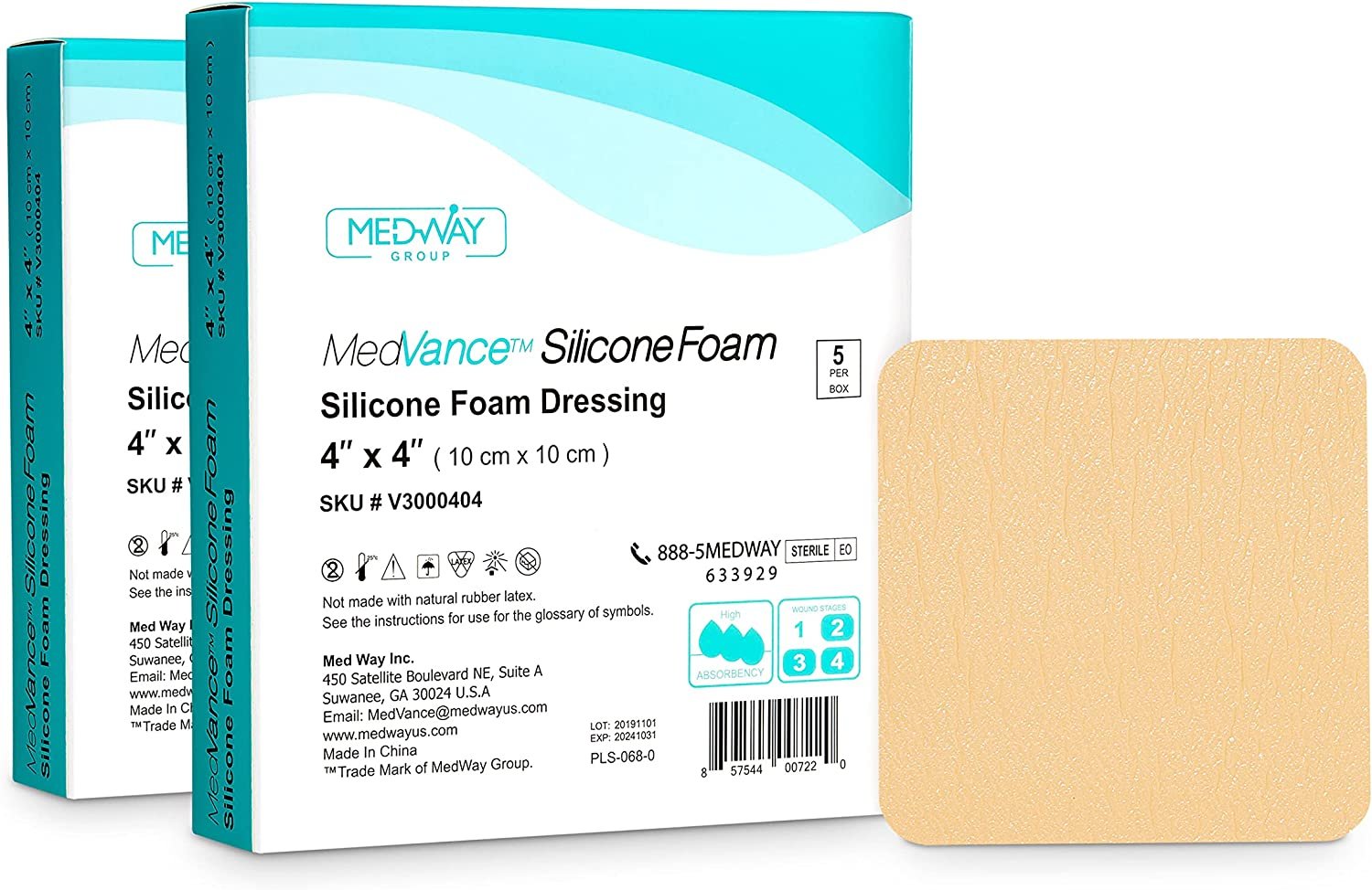 MEDIHONEY Hydrogel Wound Dressing with Active Leptospermum Honey, Non ...