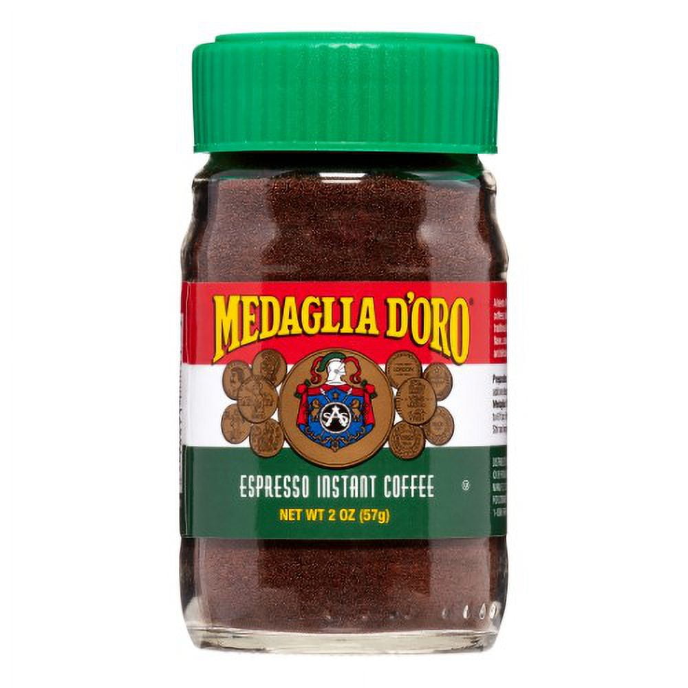 Medaglia Doro Coffee Instant Espresso 2 Oz (Pack of 3) - Walmart.com