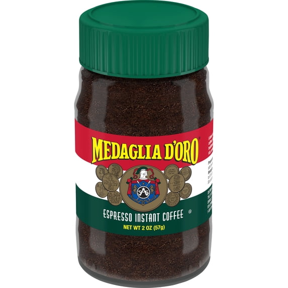 Medaglia d'Oro, Instant Espresso Coffee, 2-Ounce, Traditional Flavor ...