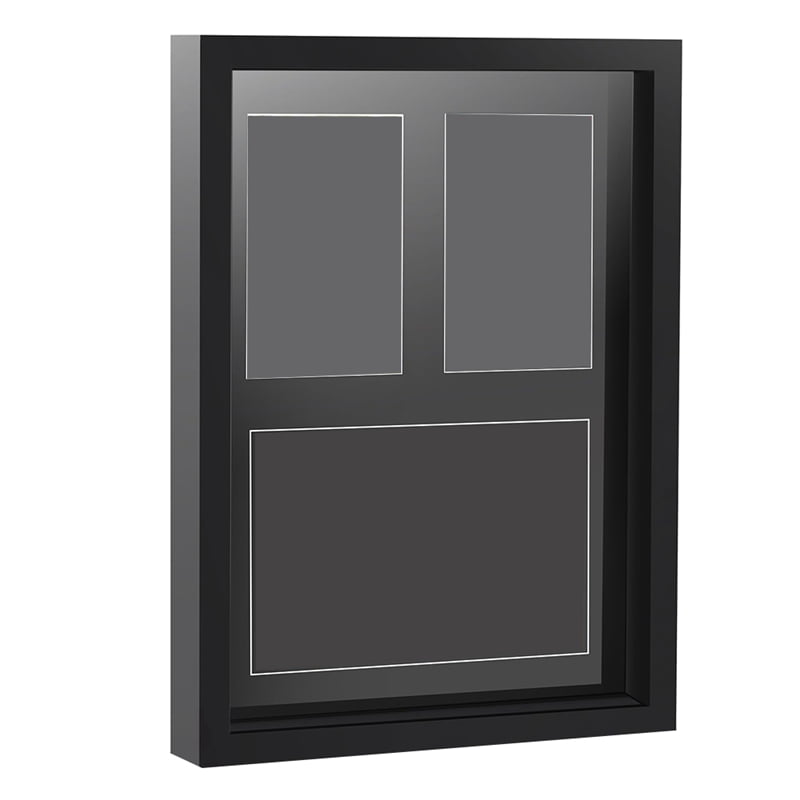 Medal Display Frame Shadow Box Medal and Photo Display Frame Case Award ...