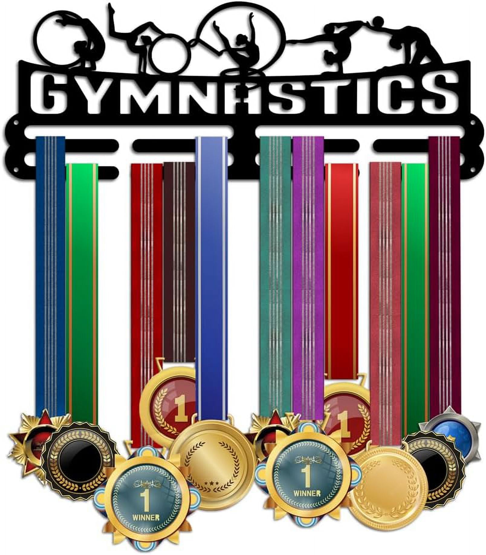 Medal Display Holder, Gymnastics Medal Hanger Sports Display Awards ...