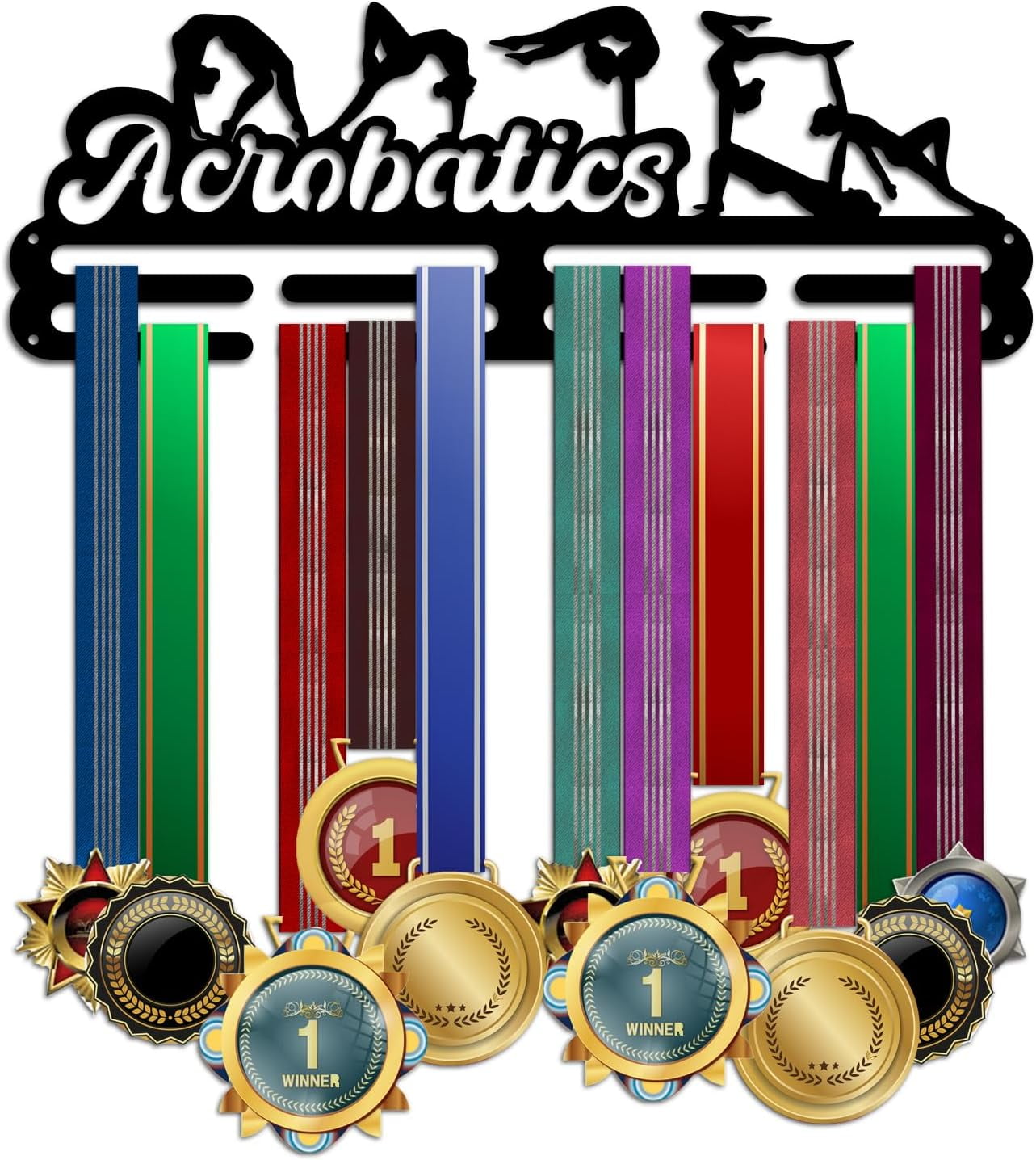 Medal Hanger Acrobatics Medal Display Holder Ball Medals Display Frame ...