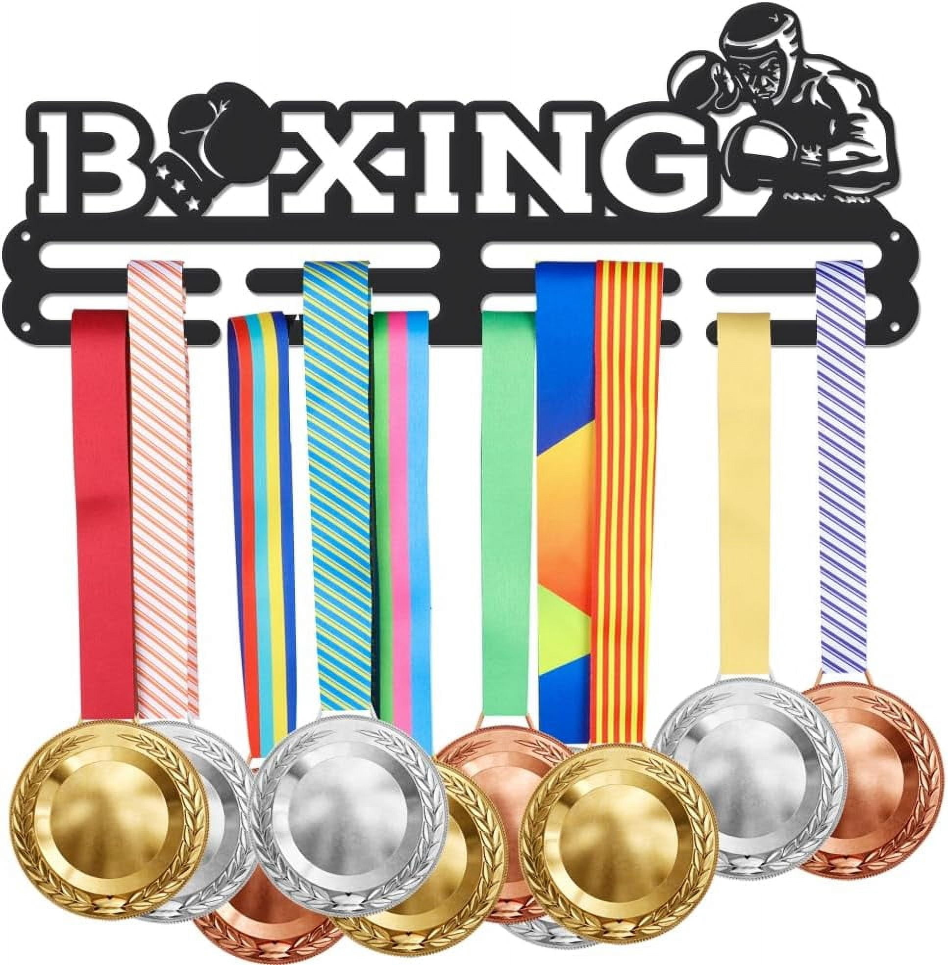 Medal Hanger Boxing Hanging Medal Hooks Sports Medal Holder Iron Wall ...