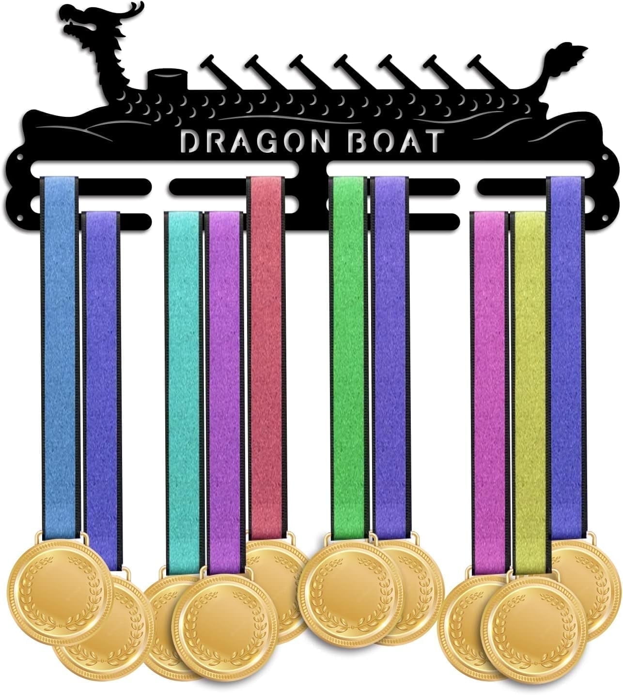Medal Hanger Display Dragon Boat Medal Holder Display Hanger Metal ...