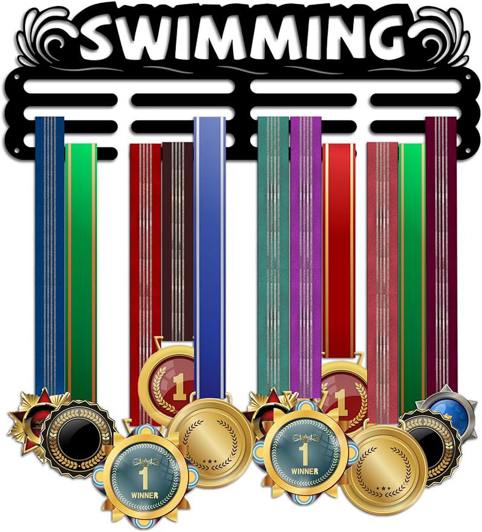 Medal Hanger Display Medal Holder Rack Wall Mount Hanger Decor Trophy ...