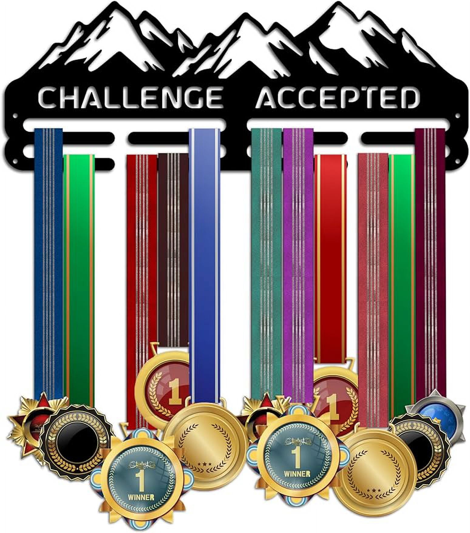 Medal Hanger Display Medal Holder Rack Wall Mount Hanger Decor Trophy ...