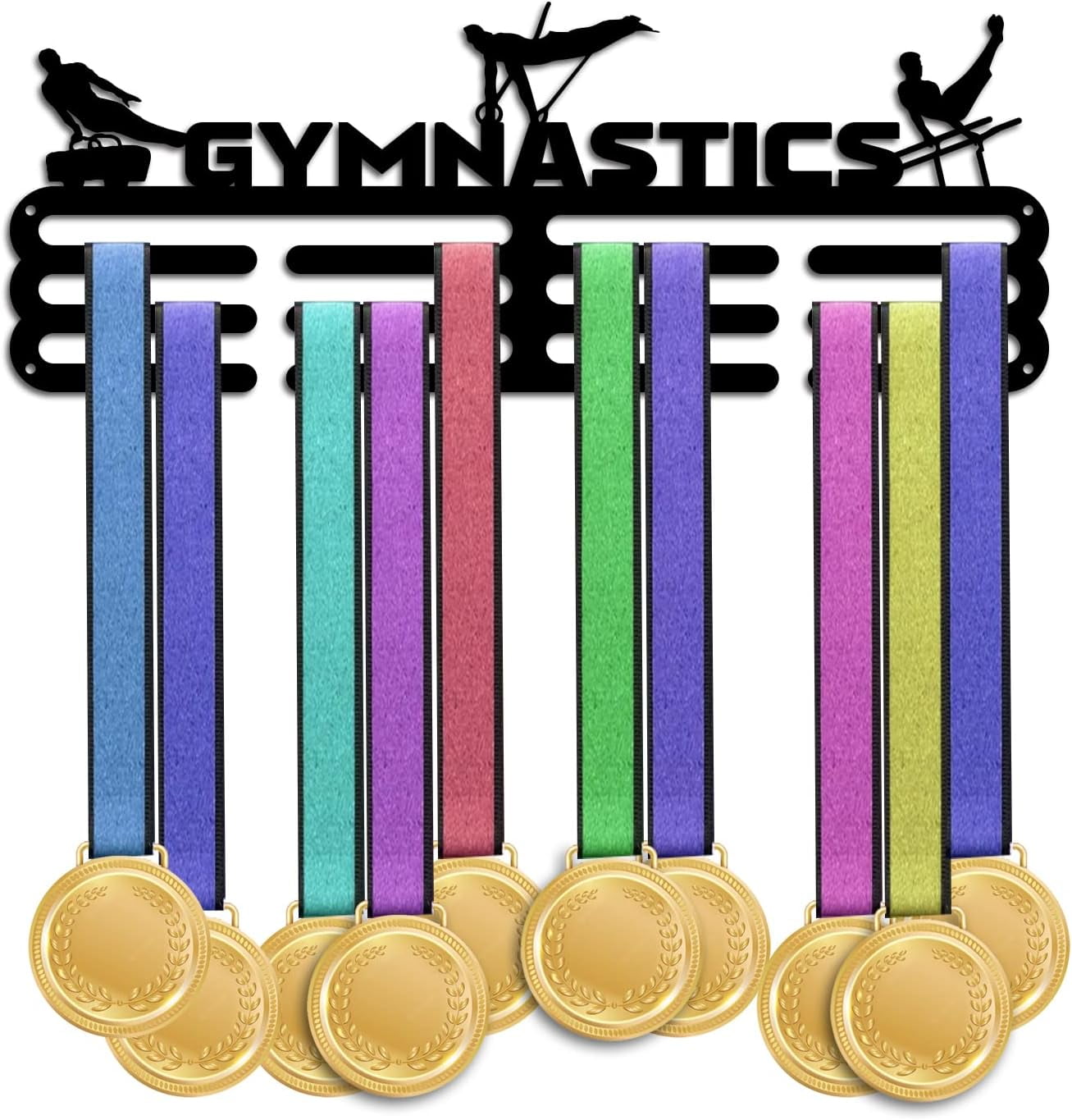 Medal Hanger Holder Display Rack Gymnastics Medal Hanger Awards Ribbon ...