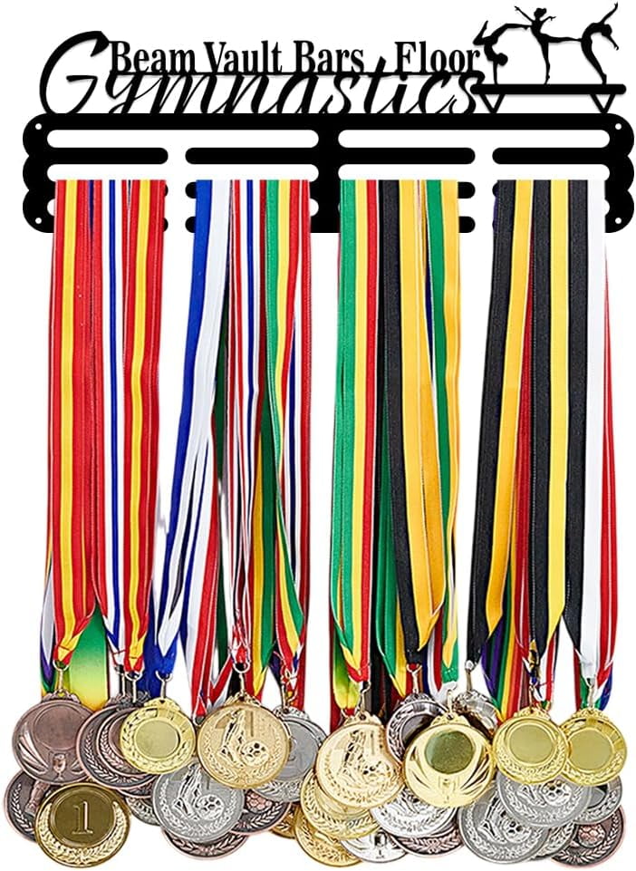 Medal Hanger Holder Display Rack Gymnastics Medal Hanger Awards Ribbon ...