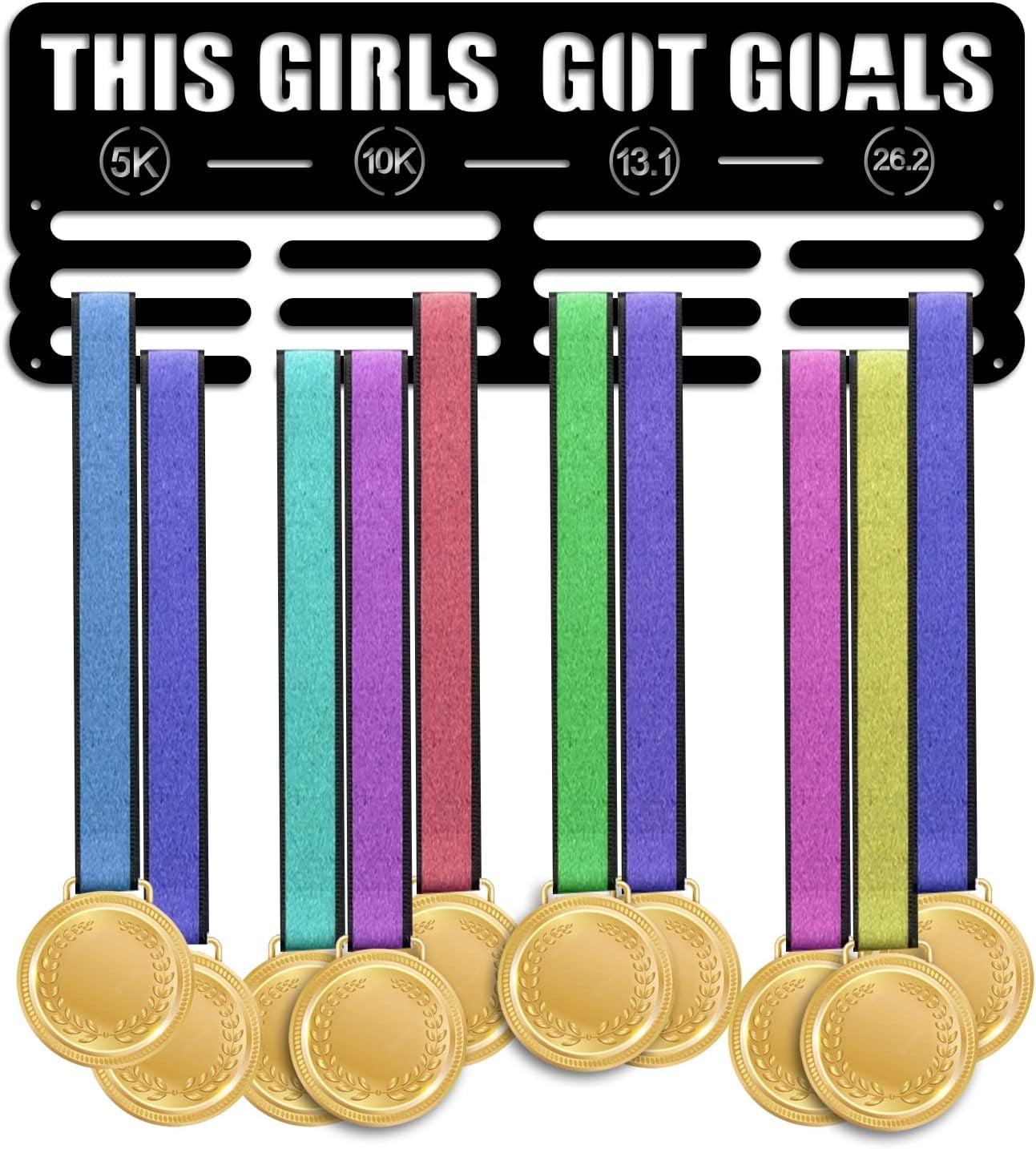 Medal Holder Display Running Medal Hanger Display Metal Medal Rack ...