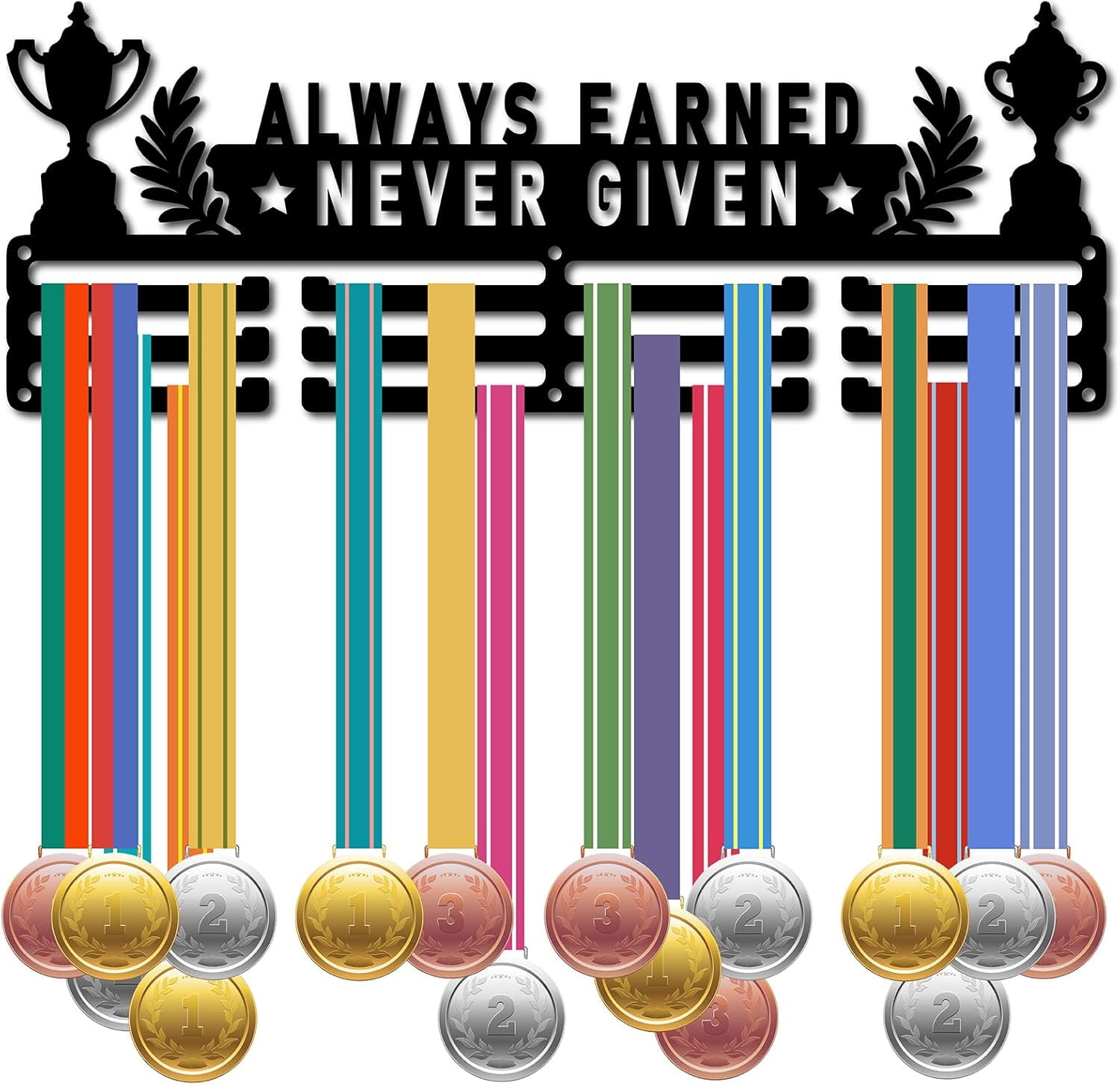 Medal Holder Hanger Sports Medal Rack Organizer Medal Hanger Race ...