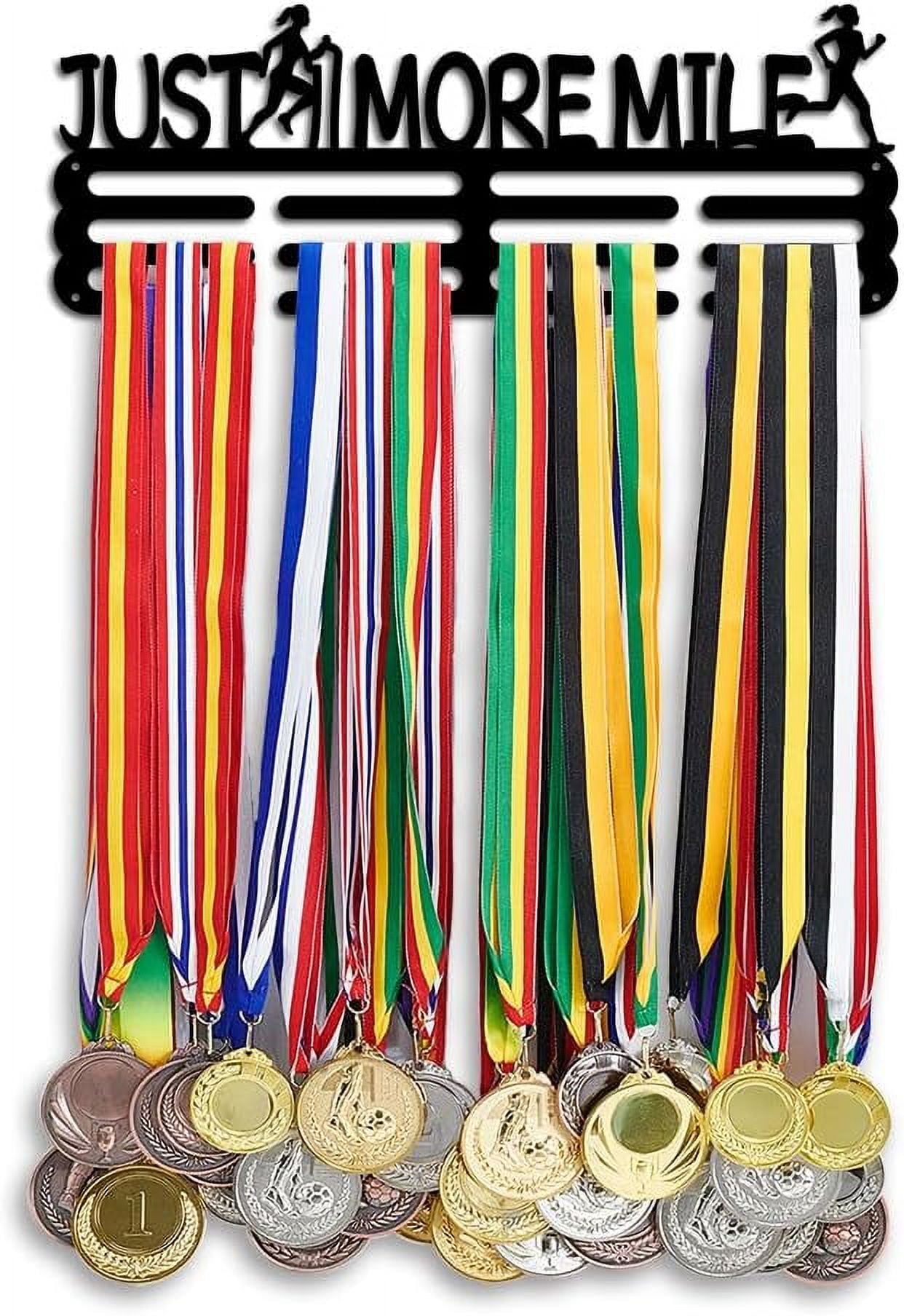 Medal Holder Medals Hanger Medal Rack Frame Metal Awards Ribbon Display ...