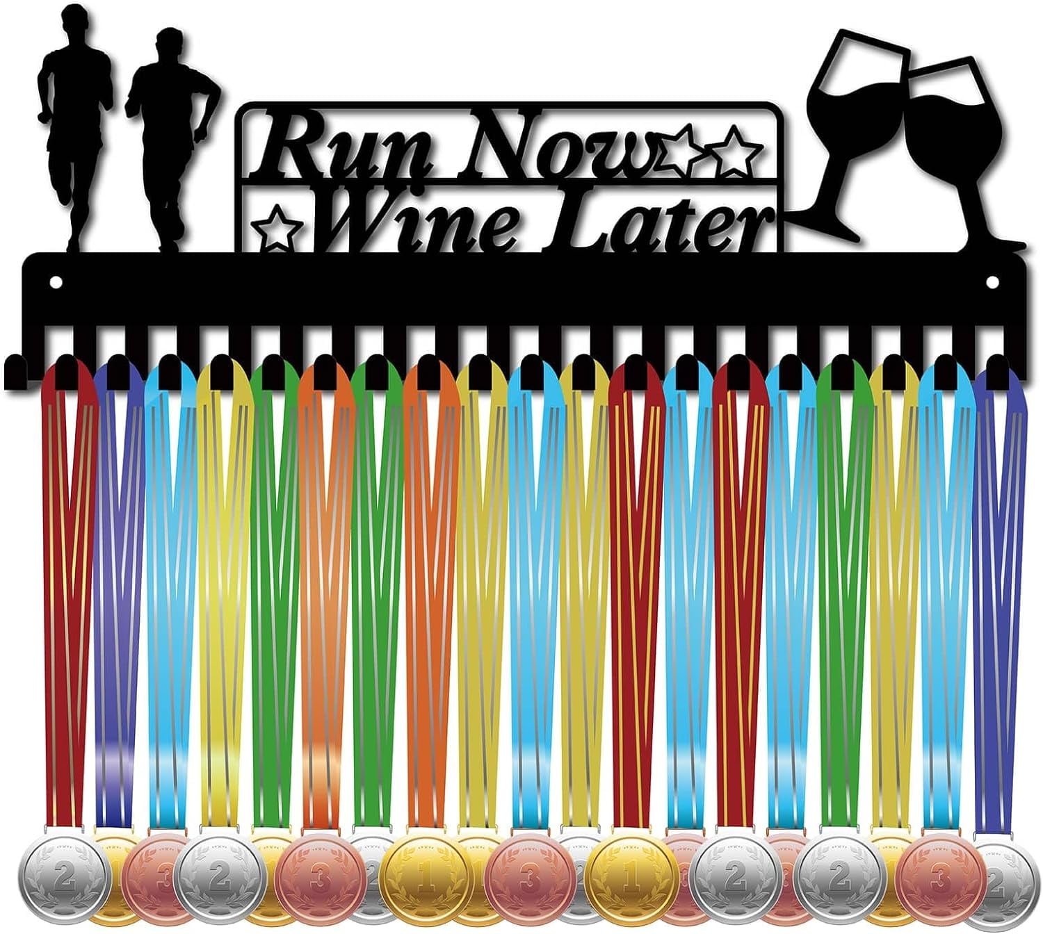 Medal Holder Running Marathon Competition Medal Hanger Display Rack Run ...