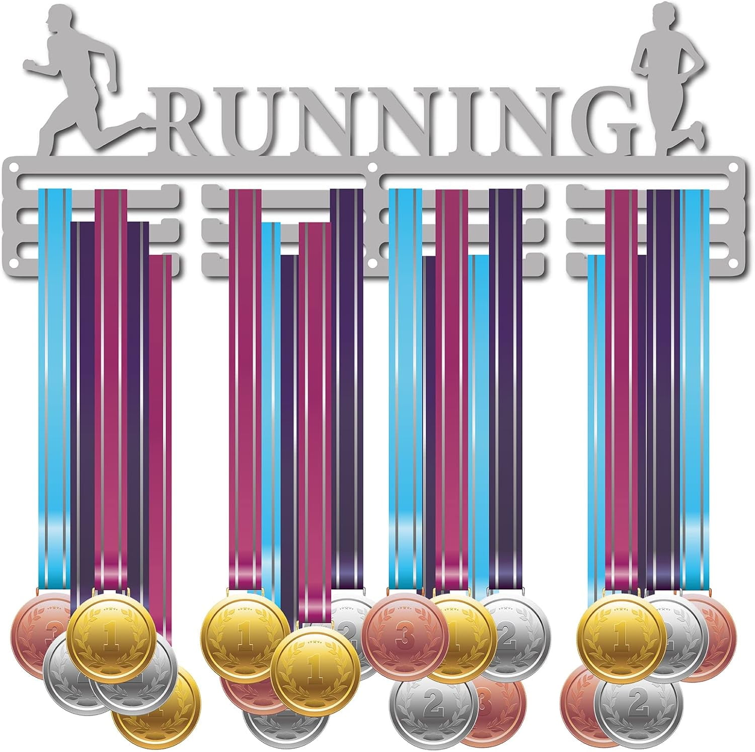 Medal Holder Sport Running Athlete Medals Hanger Display Stand Wall ...