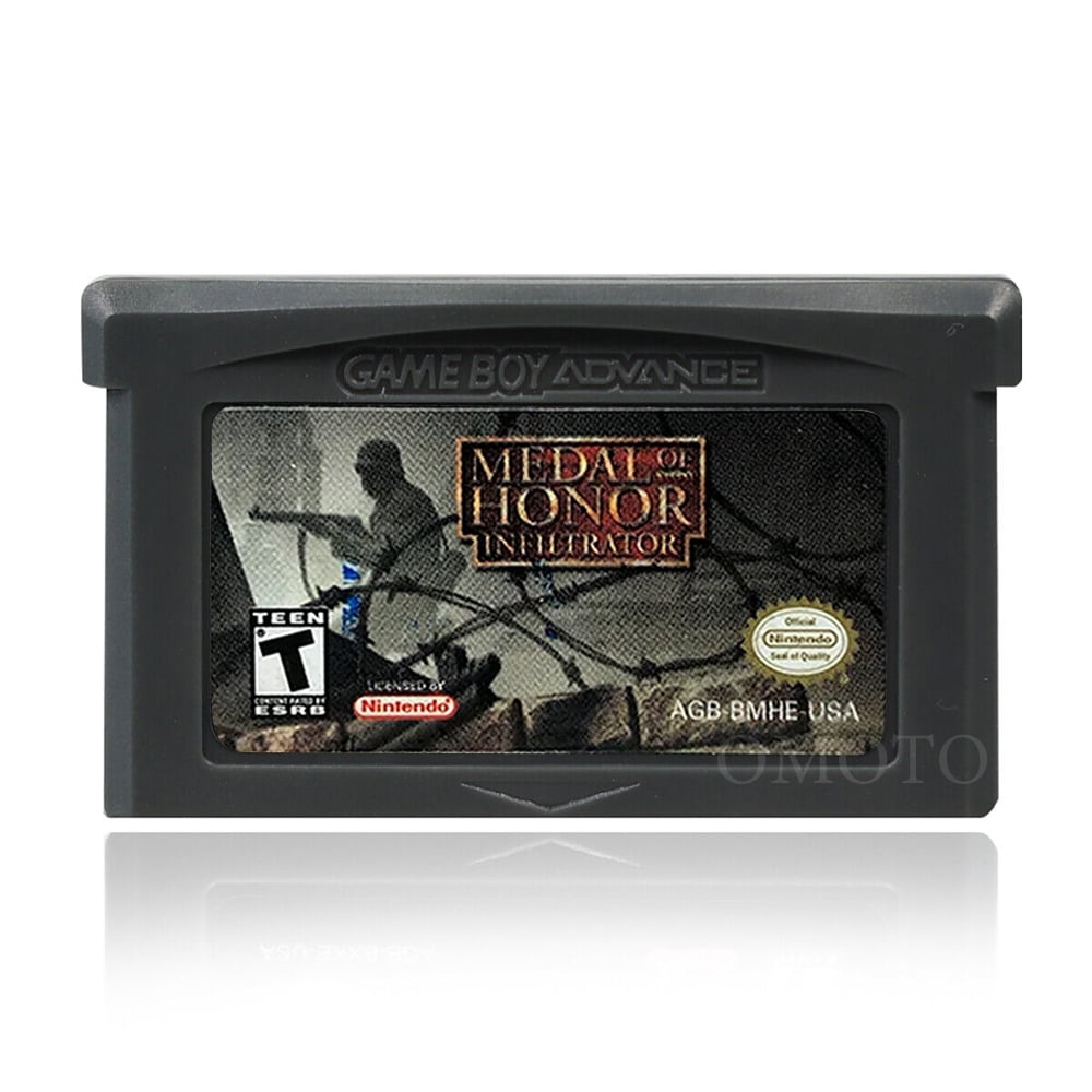 Medal of Honor: Infiltrator Game Boy Advance Game Cartridge for GBA/GBASP/NDS/IDS/NDSL/IDSL ...