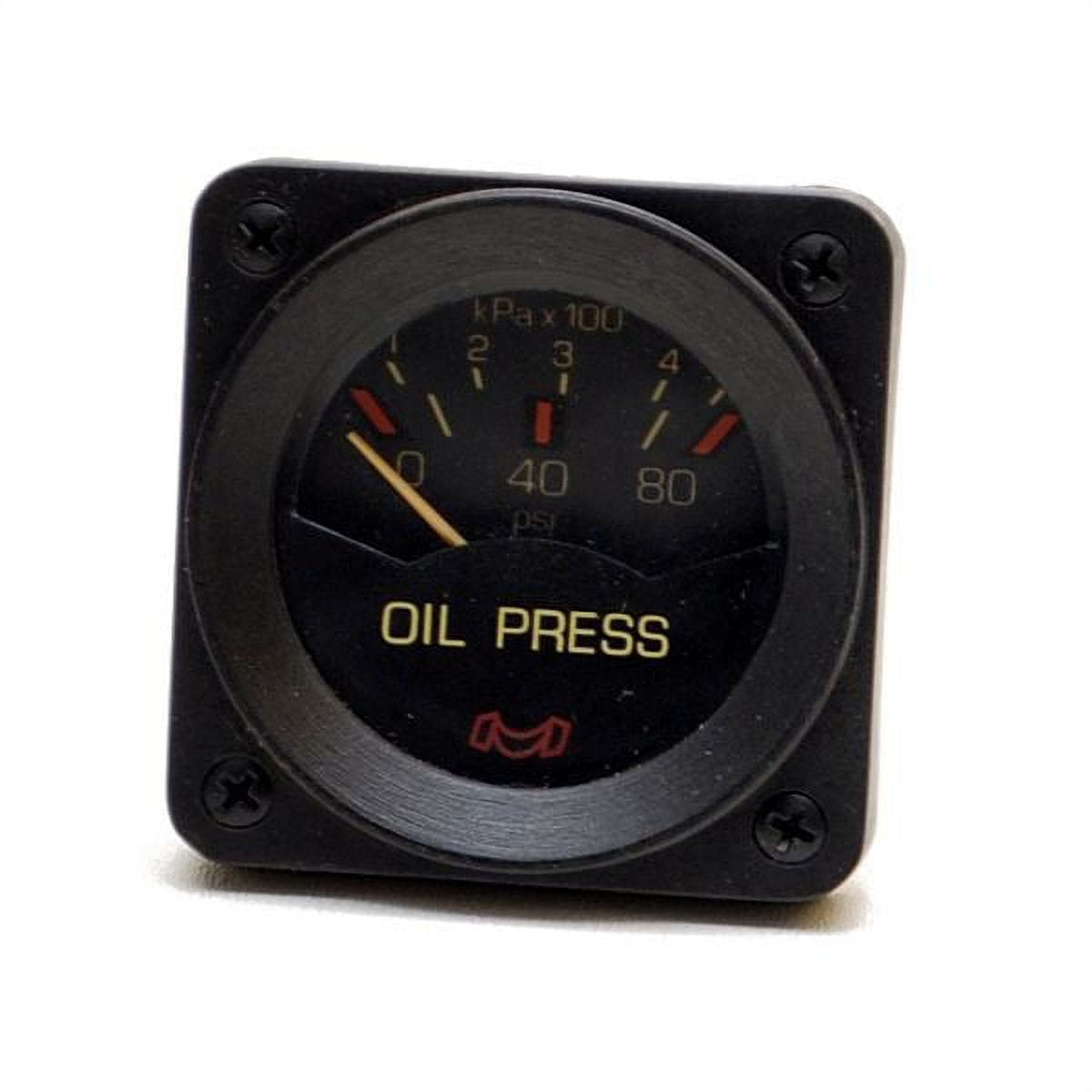 Medallion Boat Oil Pressure Gauge | OMC 0-80 PSI - Walmart.com