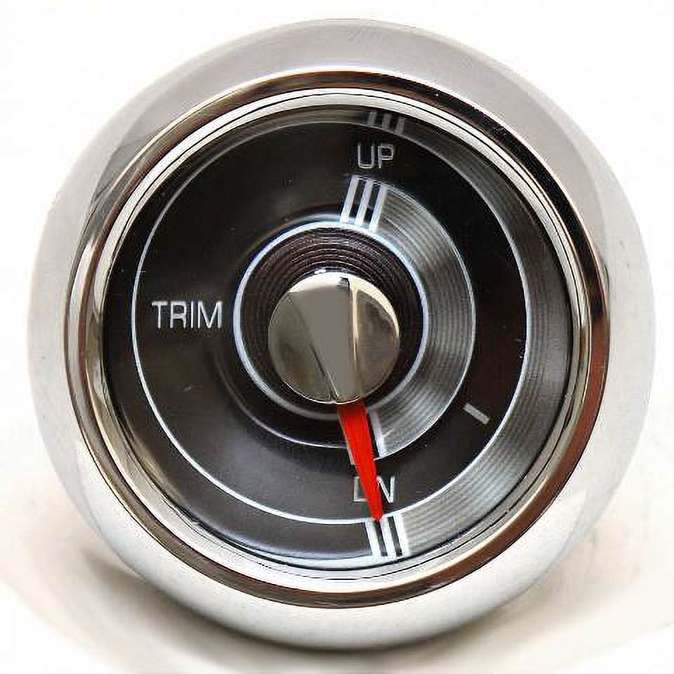 Medallion Boat Trim Gauge 8620-00279-19 | 2 Inch Black Silver - Walmart.com
