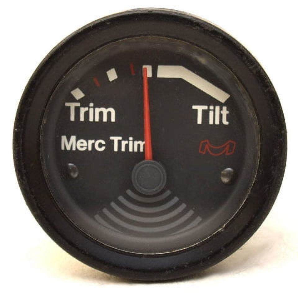 Medallion Marine Boat Trim Gauge 944-30 | Mercury Black 2 Inch ...