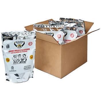 Medallion Milk Canadian Skim Milk Powder - 1kg/2.2lbs- (4/Case ...