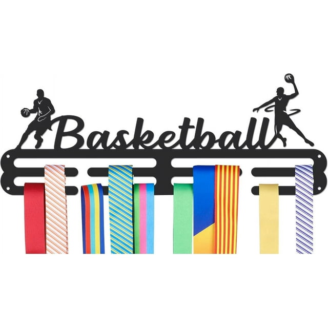 Medals Hanger Display Holder Rack Basketball Sports Theme Medals ...