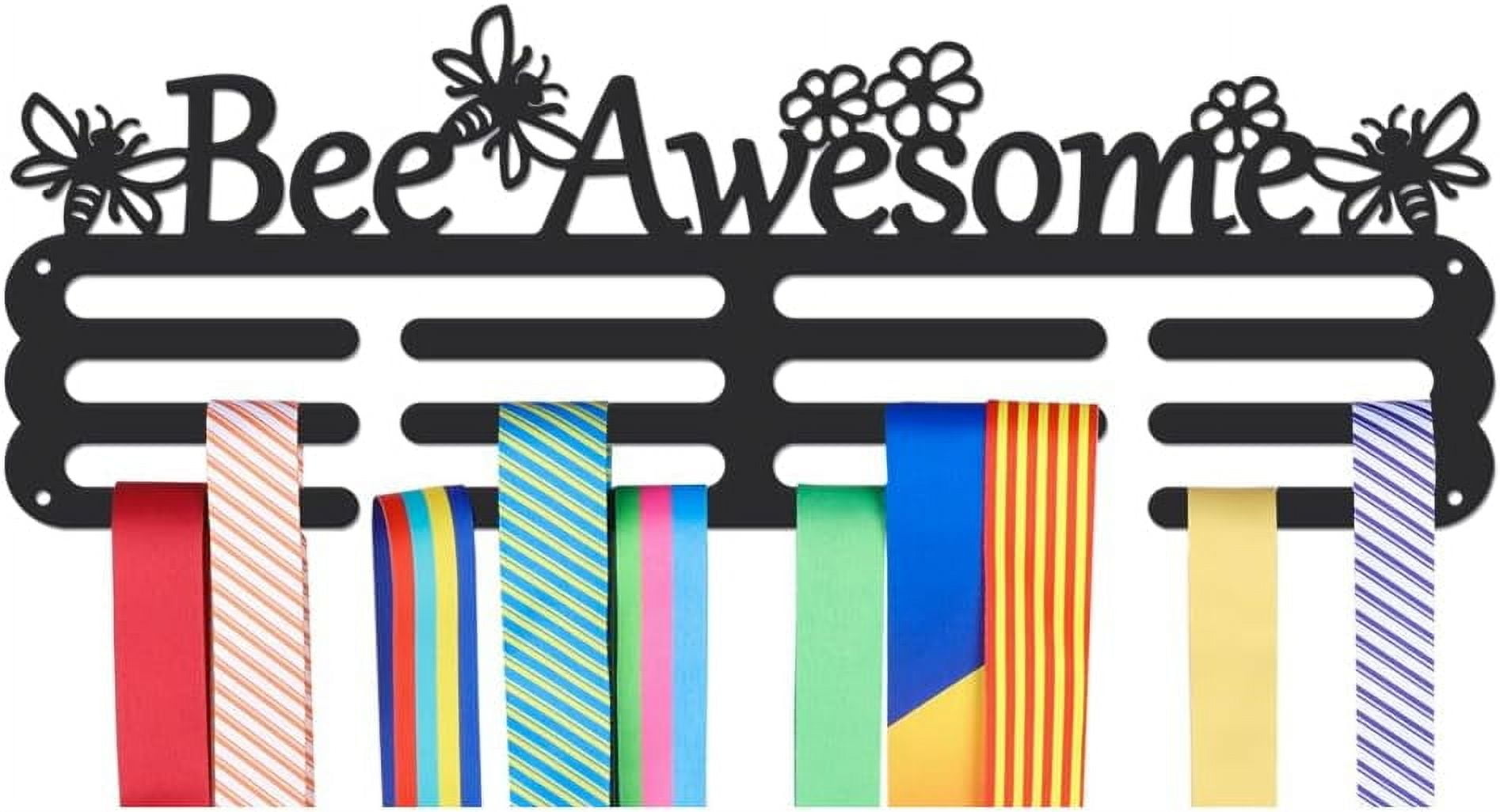 Medals Hanger Display Holder Rack Bee Awesome Medals Display Wall ...