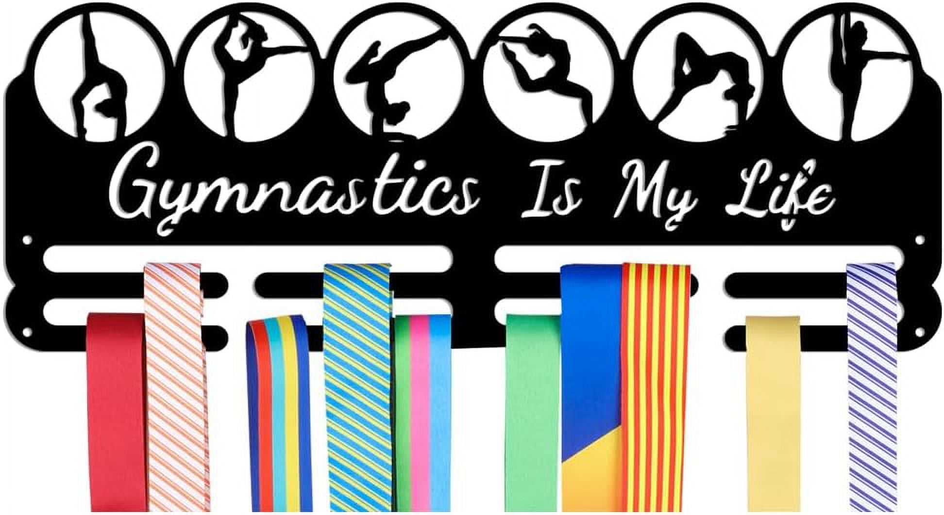 Medals Hanger Display Holder Rack Gymnastics is My Life Medals Display ...