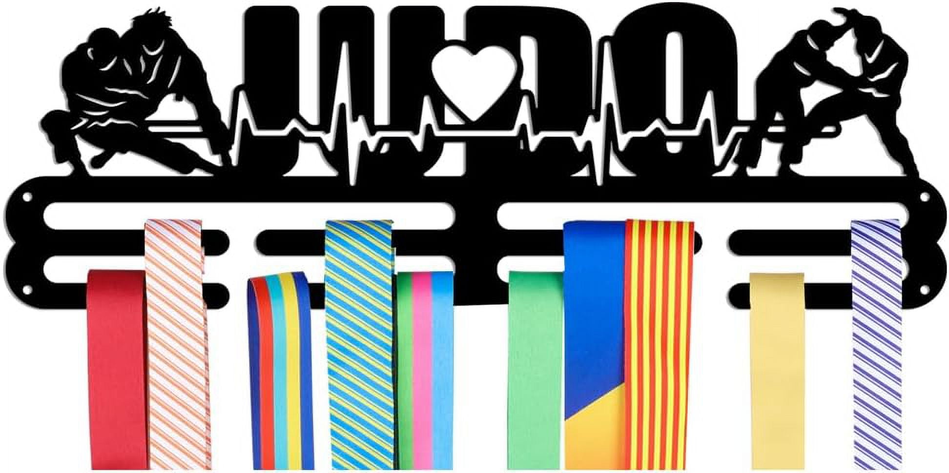 Medals Hanger Display Holder Rack Judo Theme Medals Display Wall ...