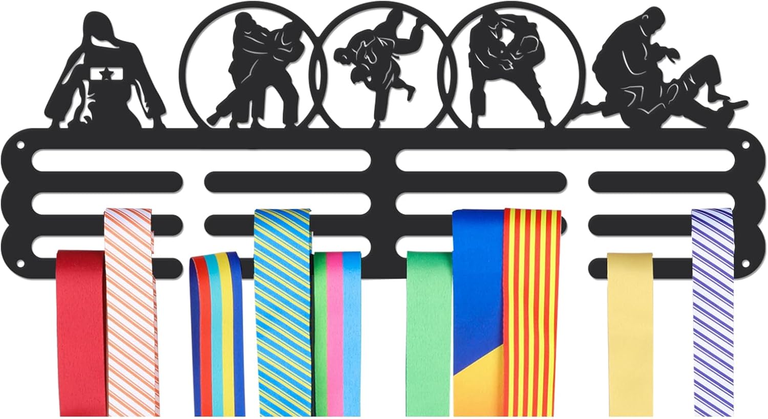 Medals Hanger Display Holder Rack Judo Theme Medals Display Wall ...
