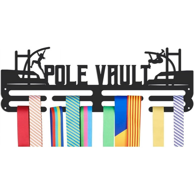 Medals Hanger Display Holder Rack Pole Vault Theme Medals Display Wall ...