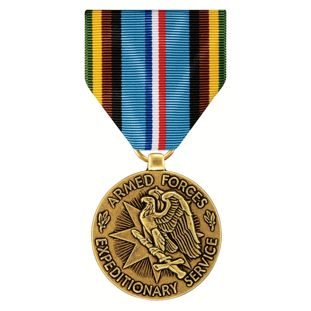 Medals of America Multi Color Armed Forces Expeditionary Medal Full ...
