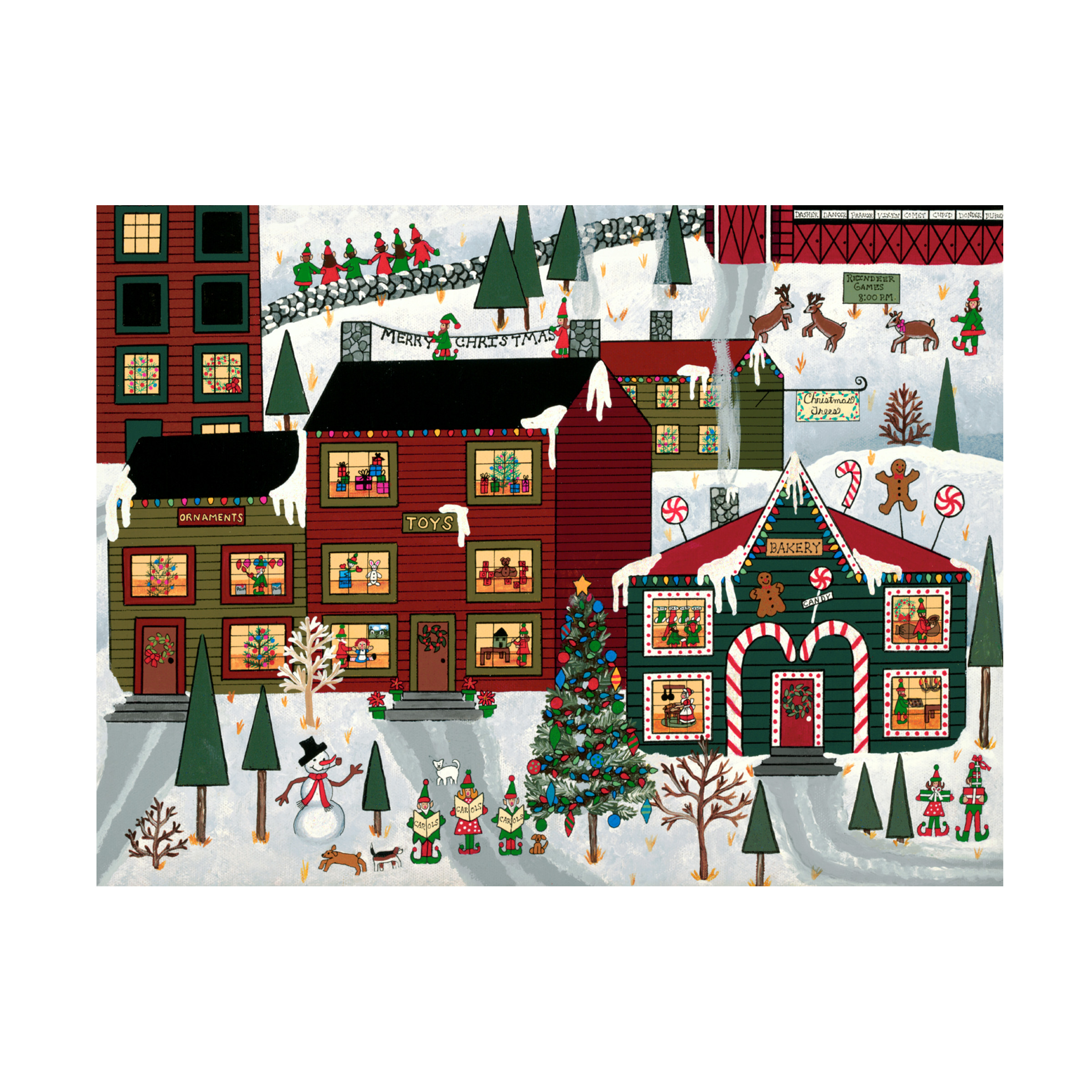 Medana Gabbard 'North Pole' Canvas Art - Walmart.com
