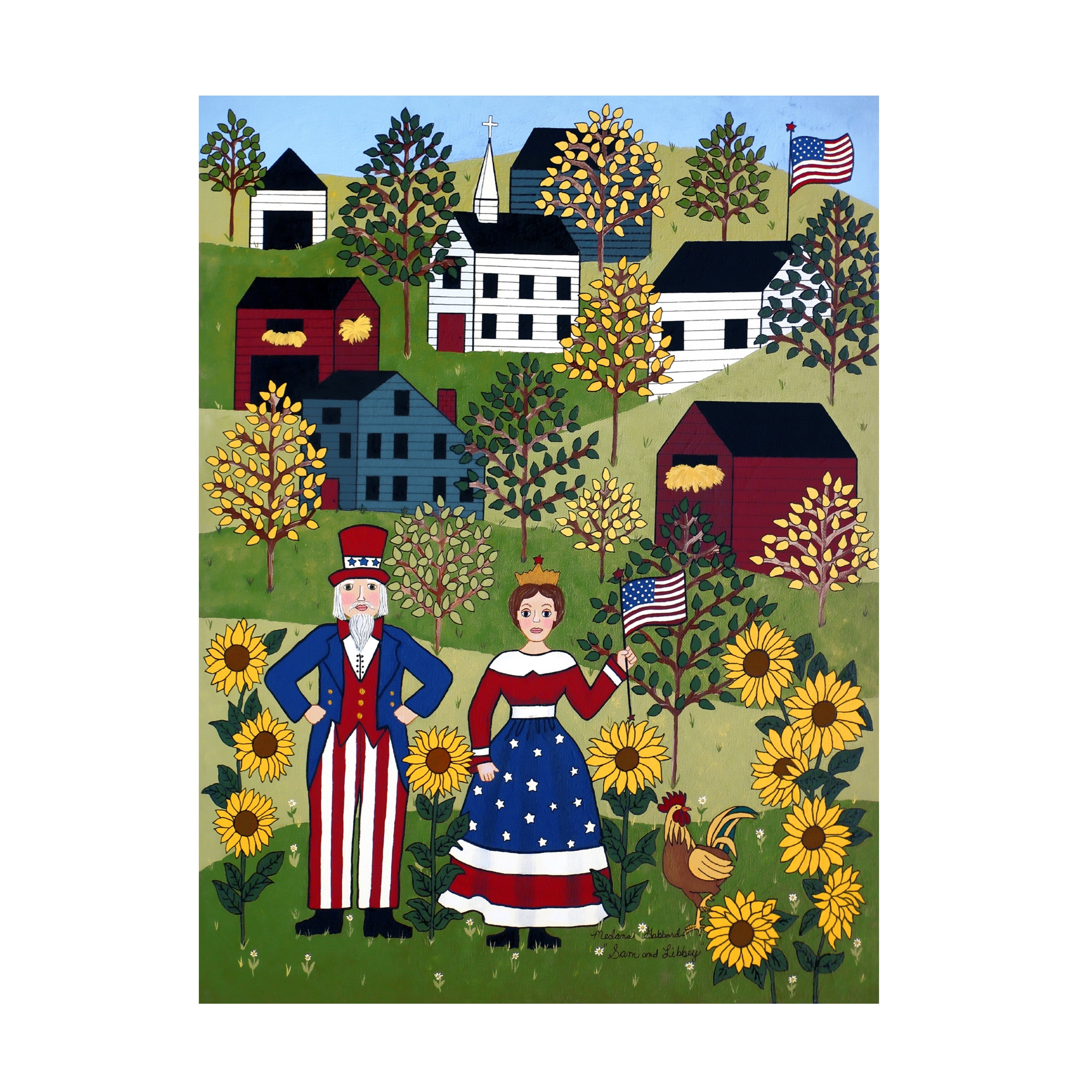 Medana Gabbard 'Sam And Libby' Canvas Art - Walmart.com