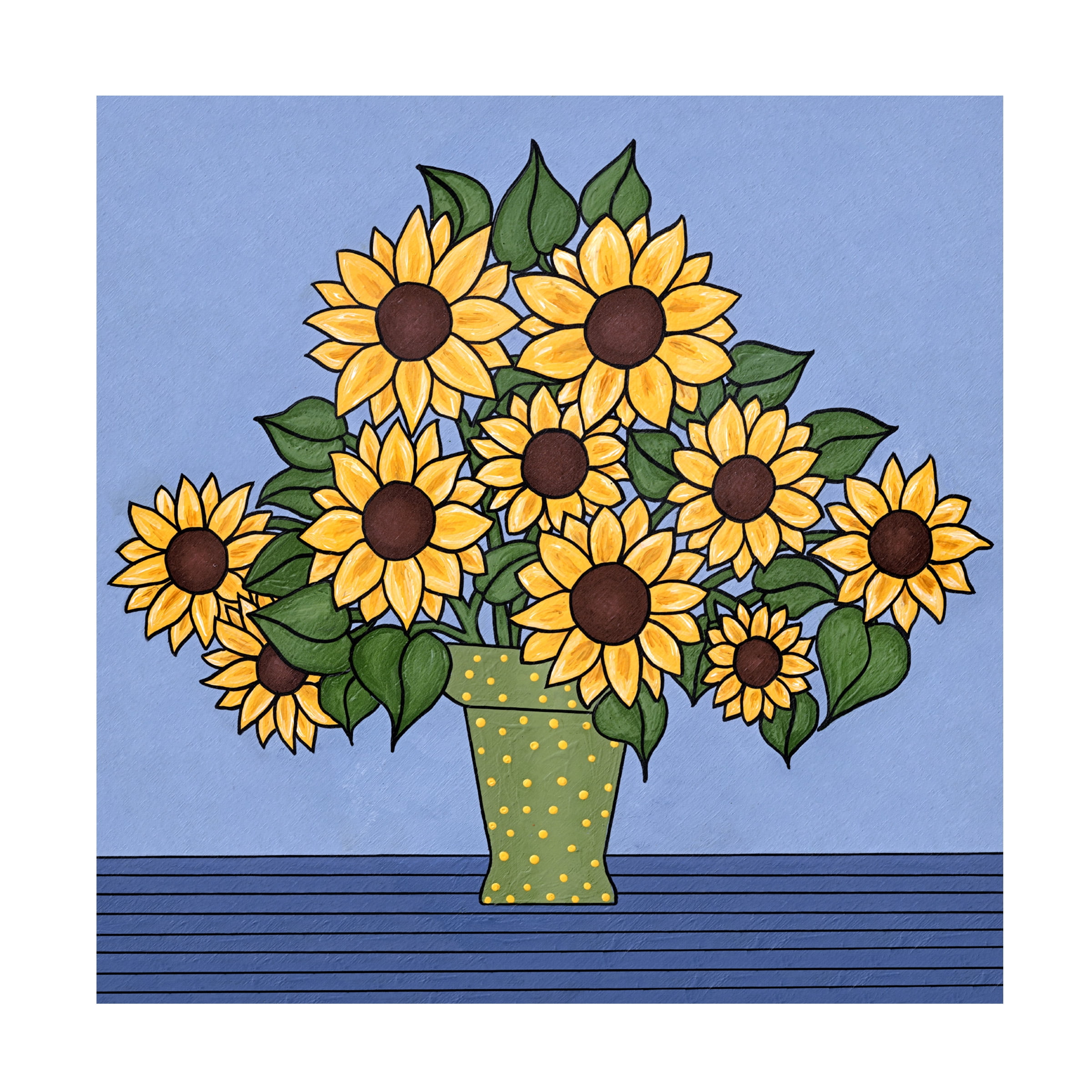 Medana Gabbard 'Sunflower Bouquet' Canvas Art - Walmart.com