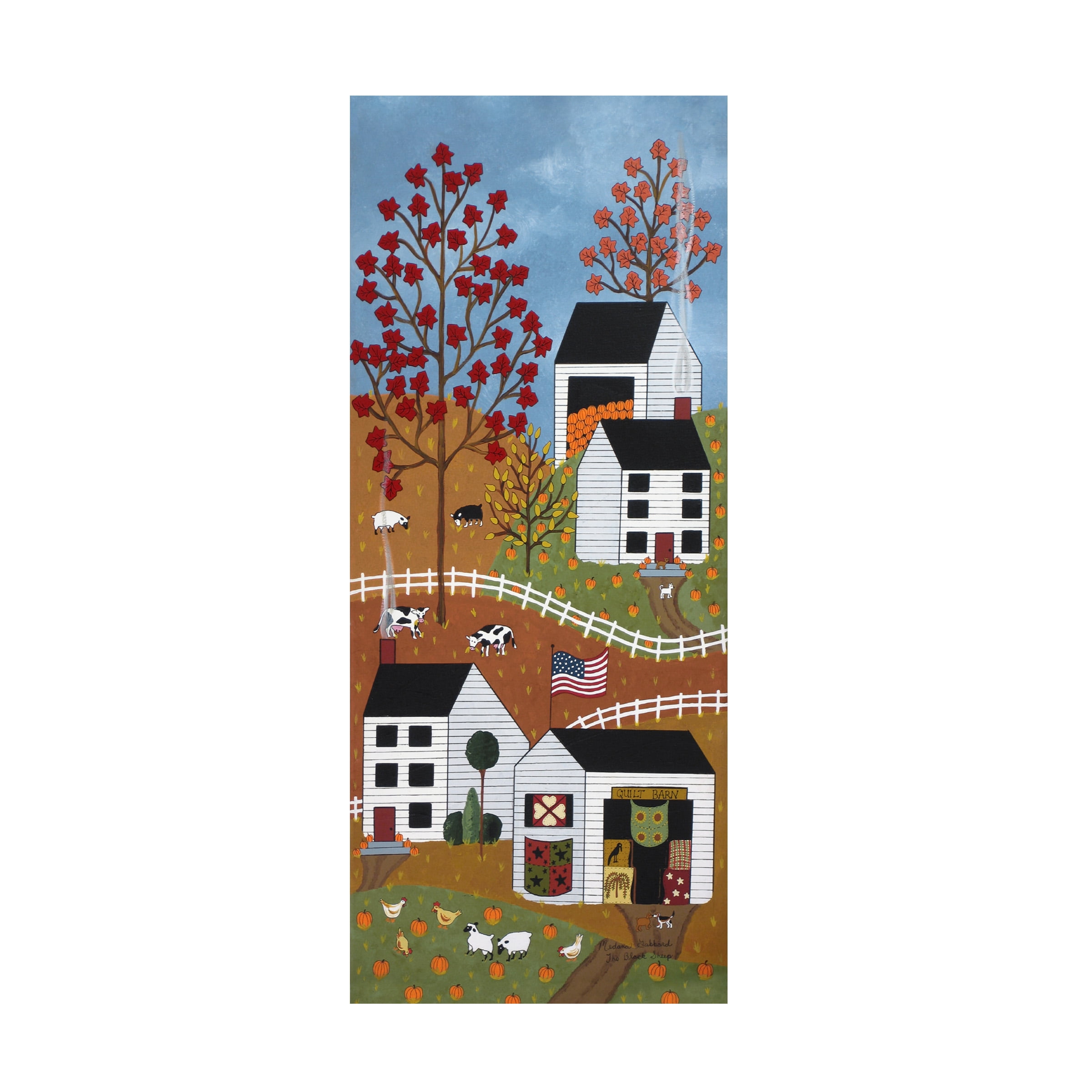 Medana Gabbard 'The Black Sheep' Canvas Art - Walmart.com