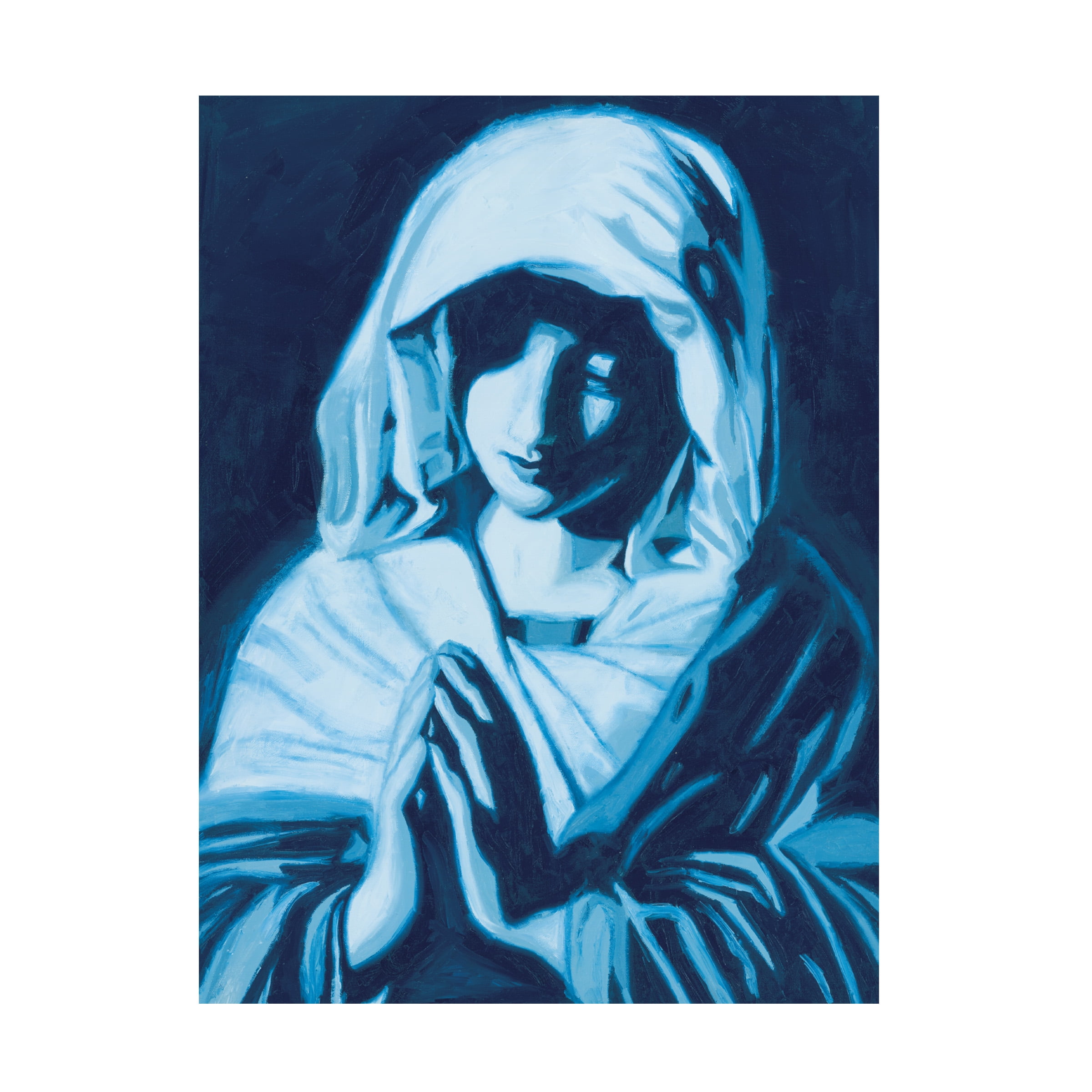 Medana Gabbard The Virgin Mary Canvas Art - 24 x 32 - Walmart.com