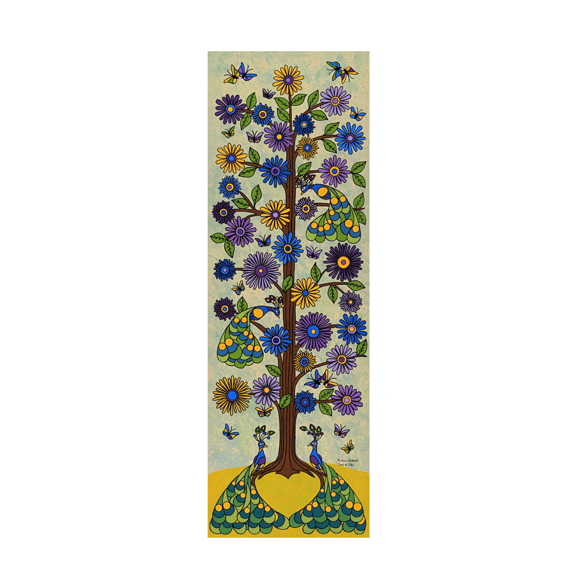 Medana Gabbard 'Tree Of Life' Canvas Art - Walmart.com