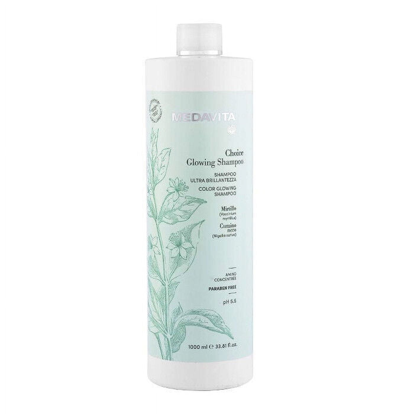 Medavita Choice Glowing Shampoo 1000 ml - Walmart.com