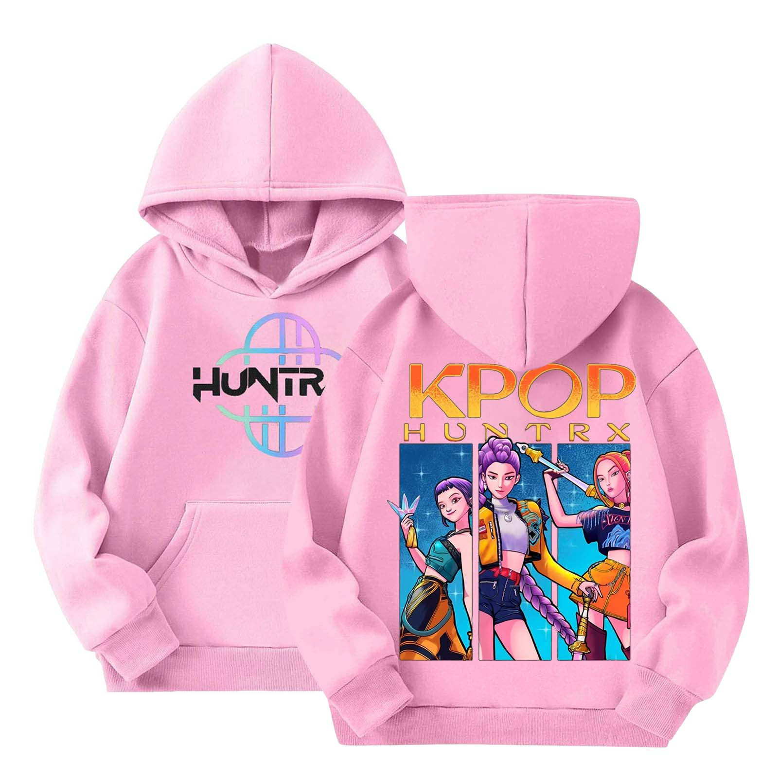 Medaww Kpop demom hunnters costume Giirls Casual Hoodie Cute Pattern ...