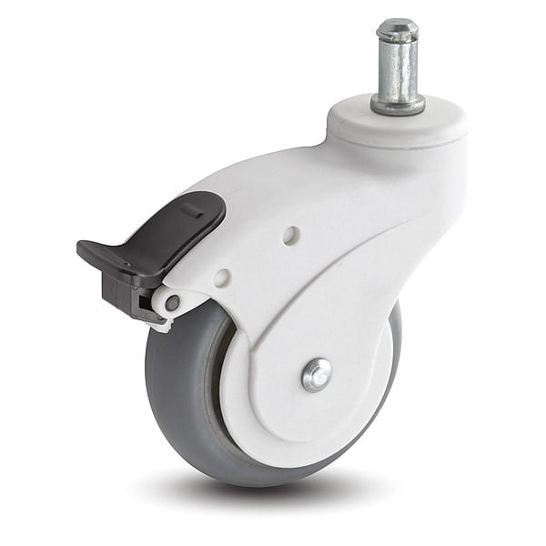 Medcaster Stem Caster,Swivel,3" Wheel Dia. OP03PRN100FBGR02 - Walmart.com