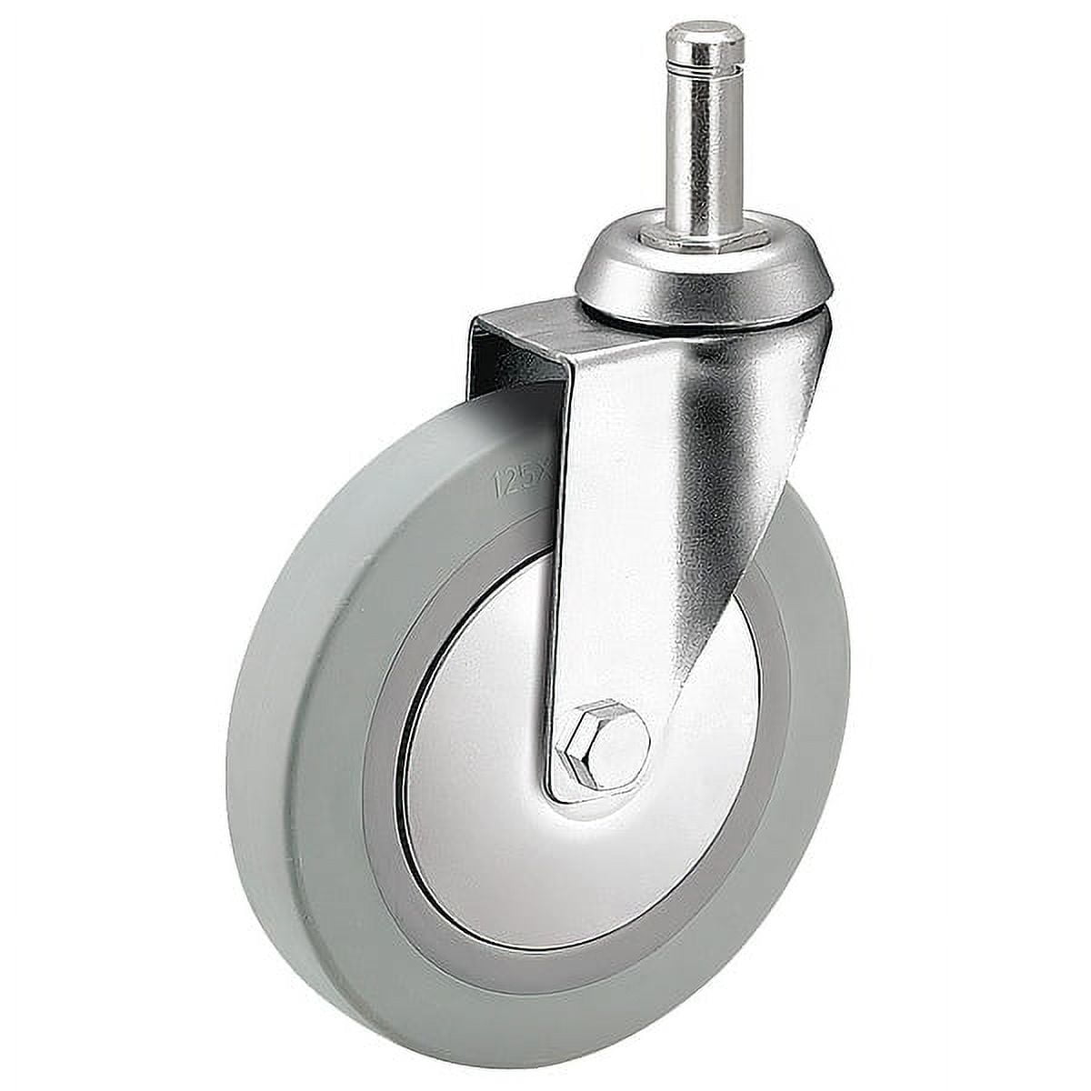 Medcaster Stem Caster,Swivel,3" Wheel Dia. RZ03TPP090SWGR01 - Walmart.com