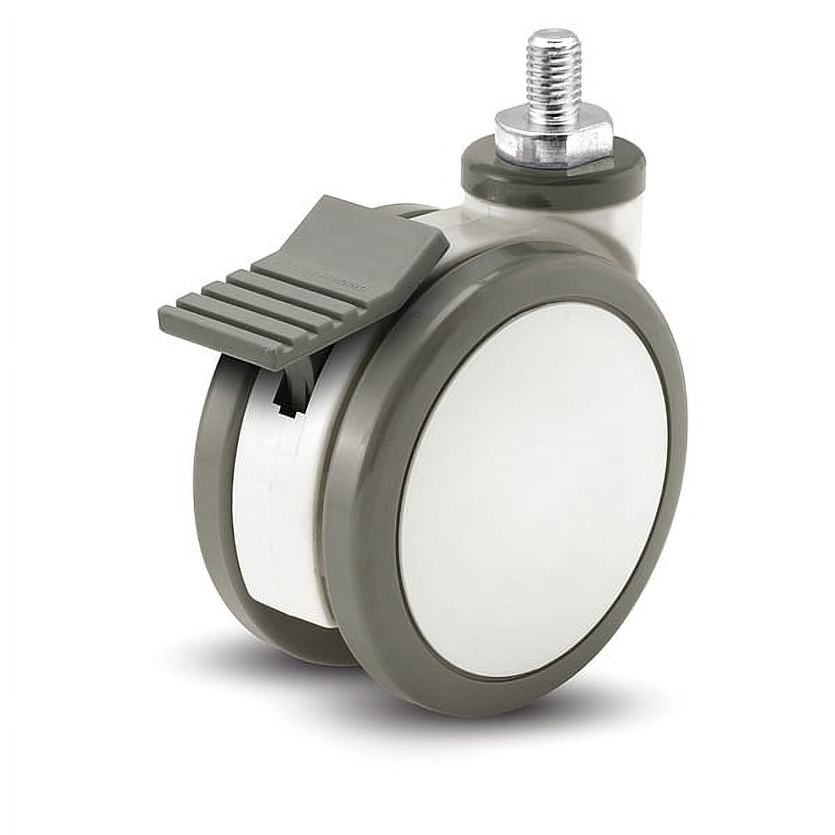 Medcaster Stem Caster,Swivel,3" Wheel Dia. TM03PYP281TLTS06 - Walmart.com