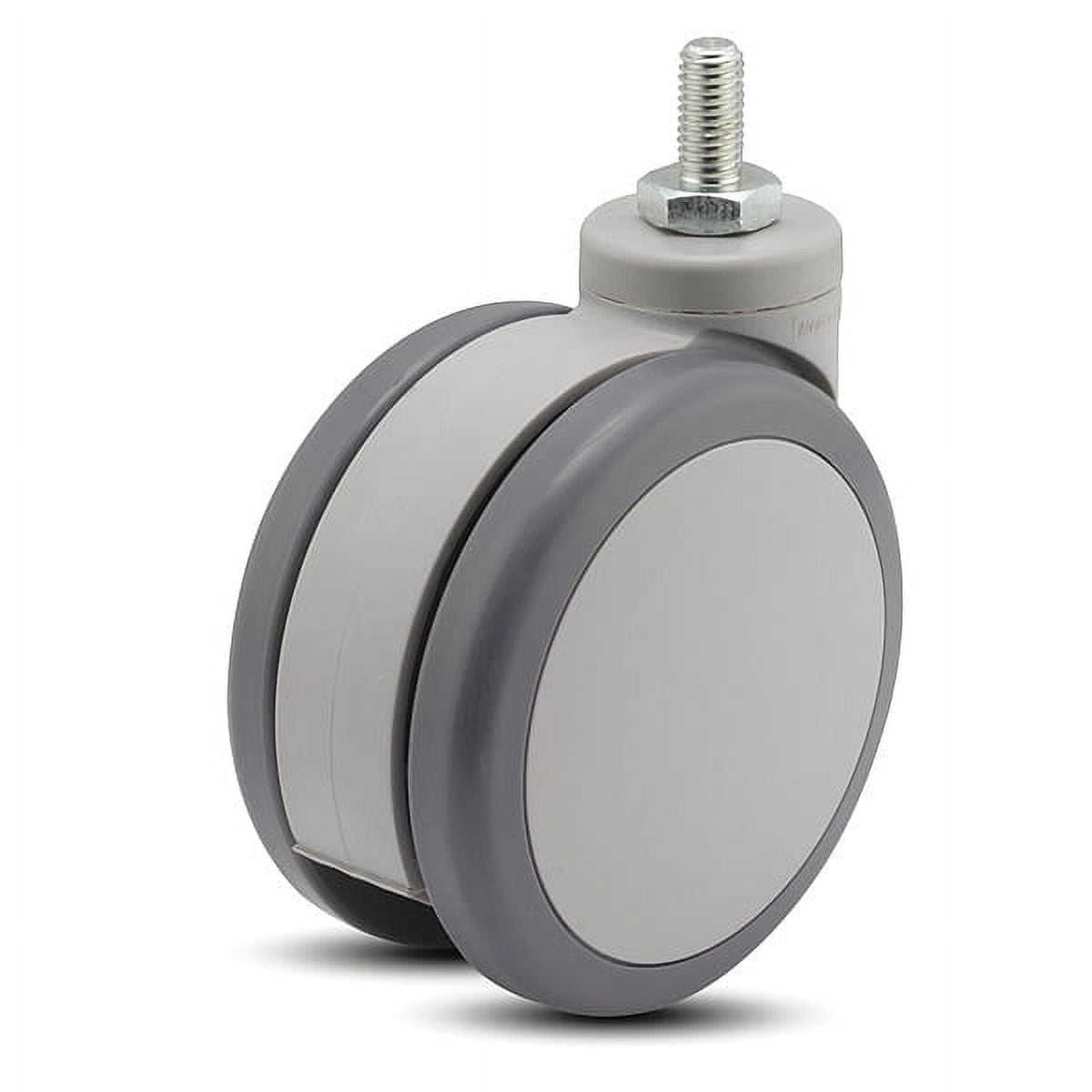 Medcaster Stem Caster,Swivel,4" Wheel Dia. TG04TPP281SWTS07 - Walmart.com