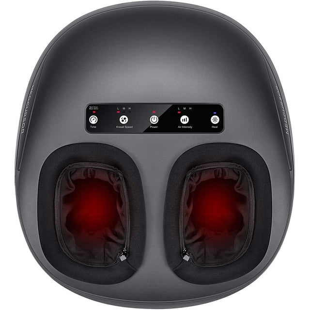 Medcursor Shiatsu Foot Massager Machine With Heat Deep Kneading Massage Multi Level Settings