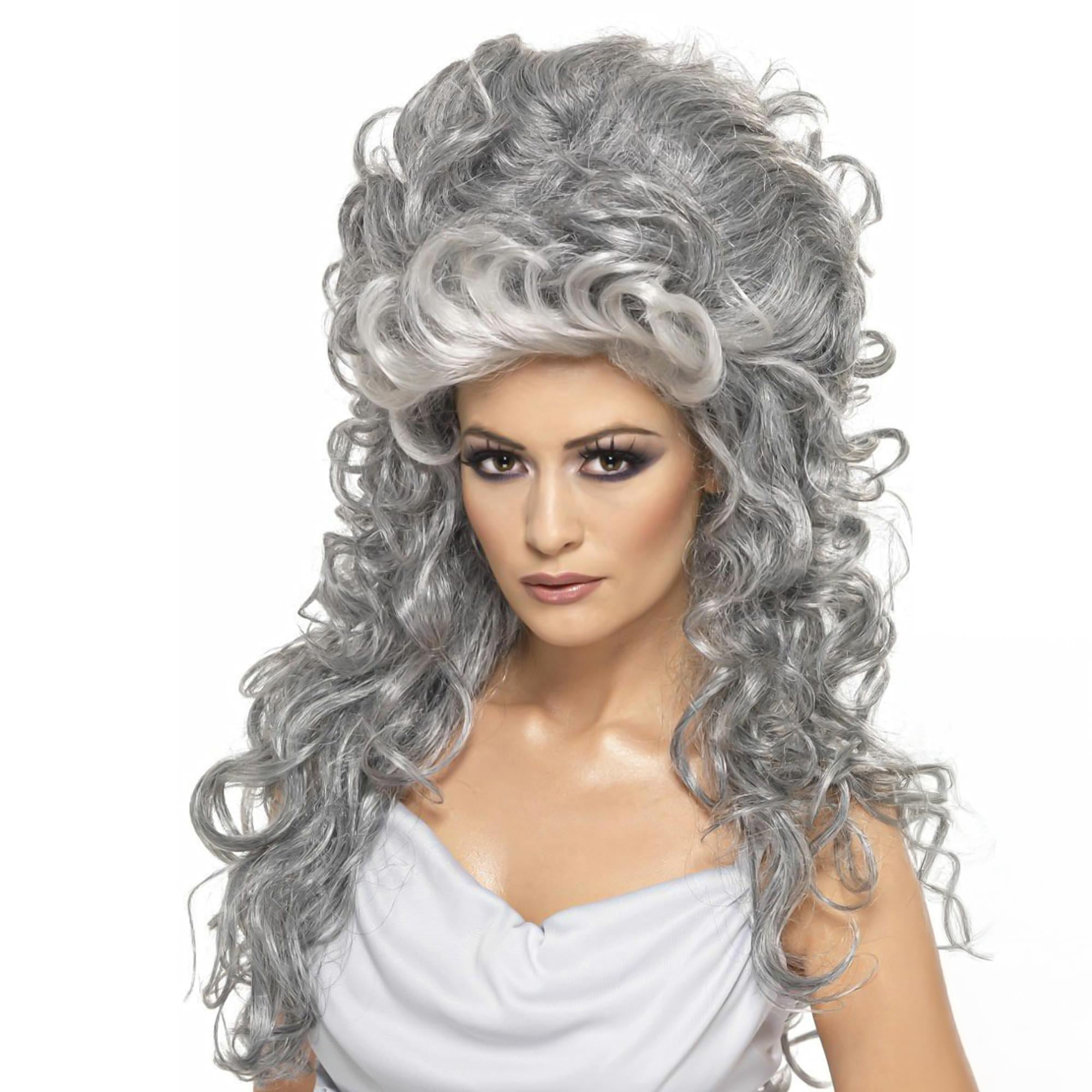 Medeia Witch Beehive Wig Adult Blue Ladies Wigs One Size Female Fancy ...