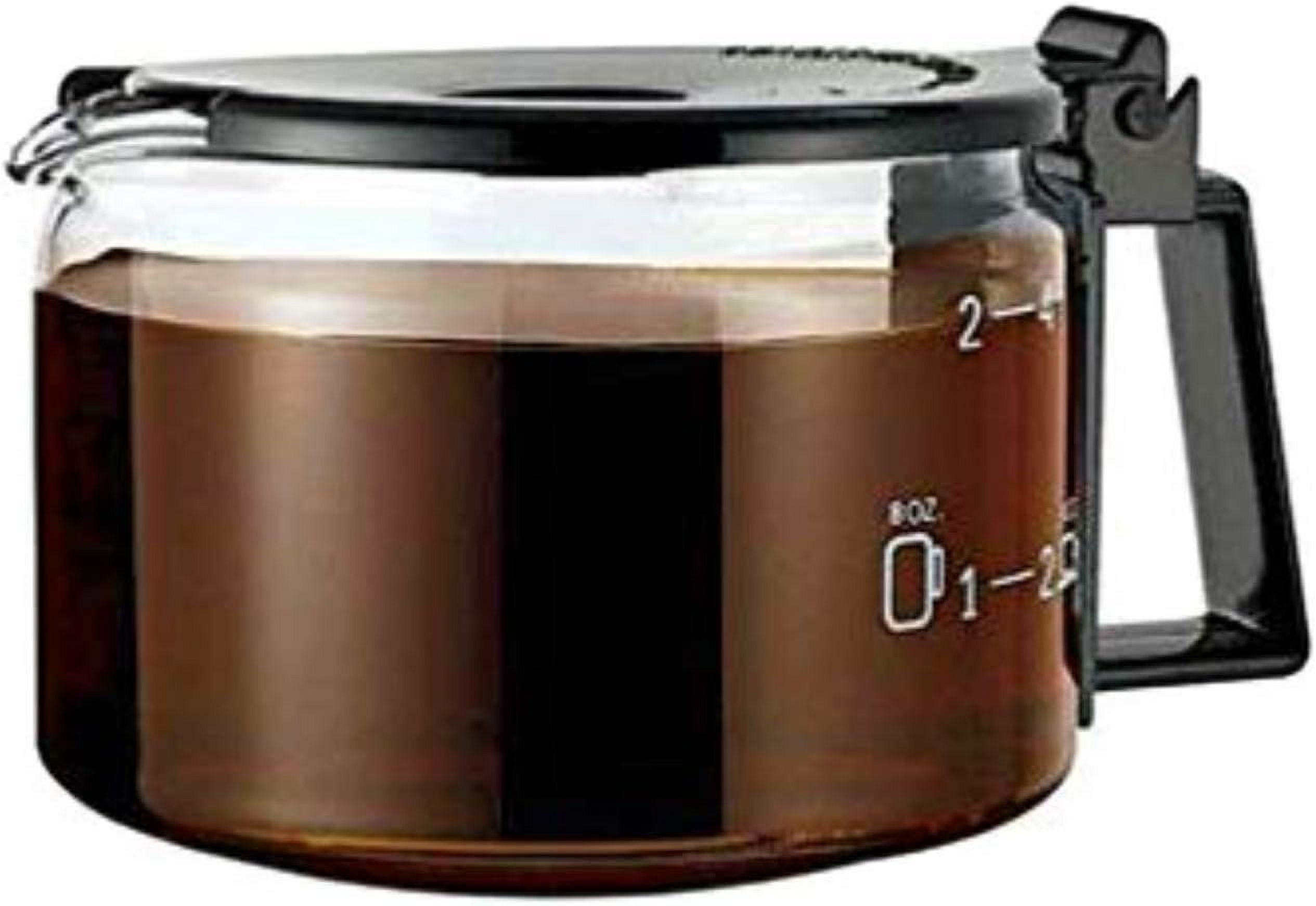 Medelco Replacement Carafe Universal Black Handle & Lid, Euro Style ...