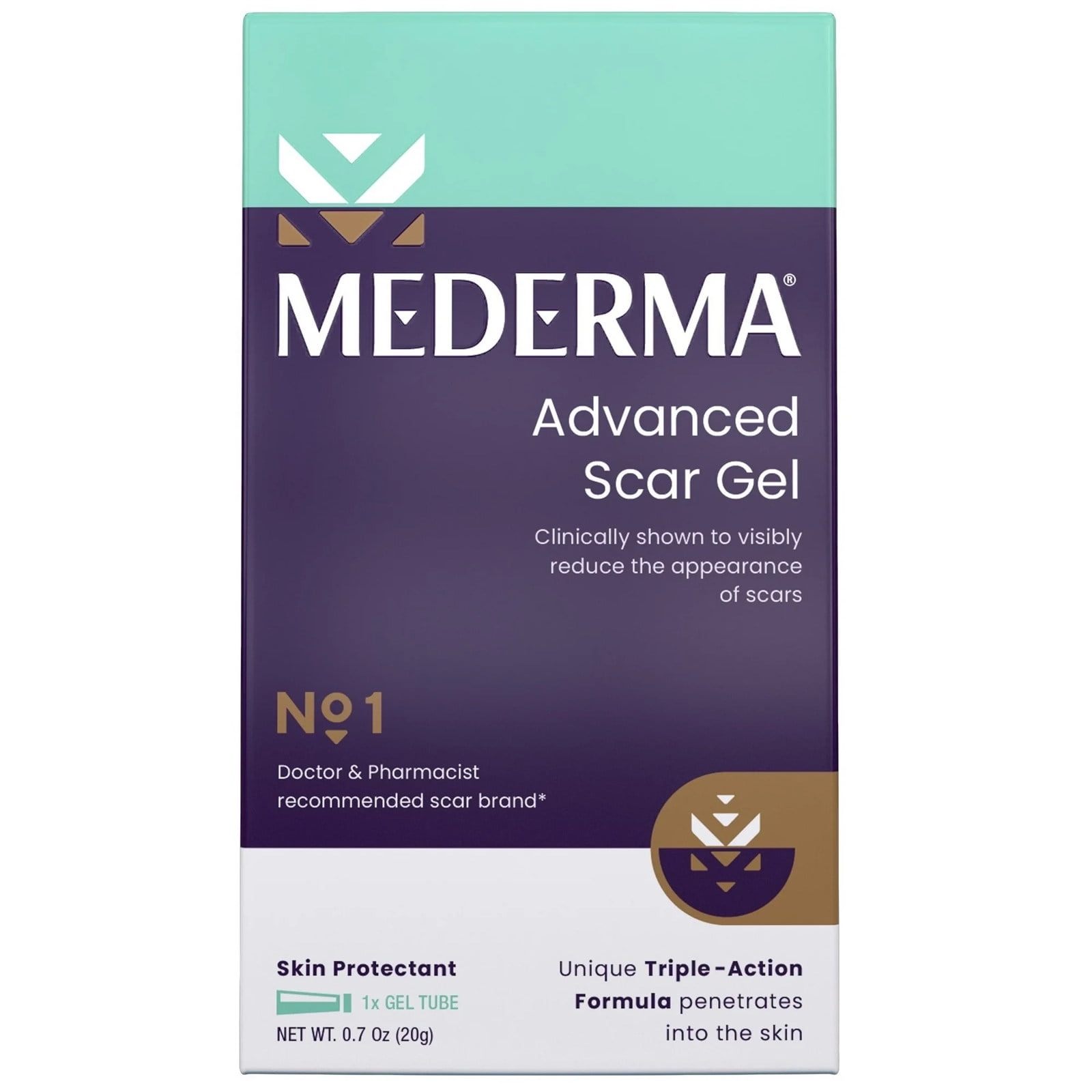 Mederma Advanced Scar Gel 20g | Minimizes New & Old From Burns ...